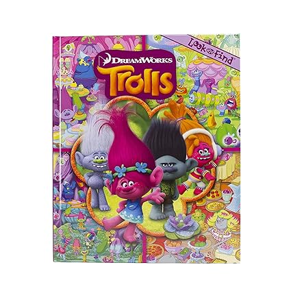 DreamWorks Trolls - Look and Find Activity Book - PI Kids: Wagner ...