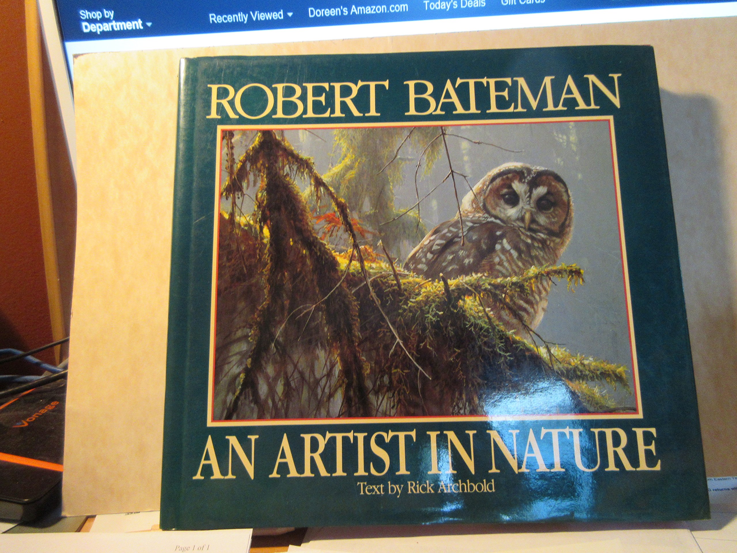 Robert Bateman: An Artist in Nature: Rick Archbold: 9780394587004 ...