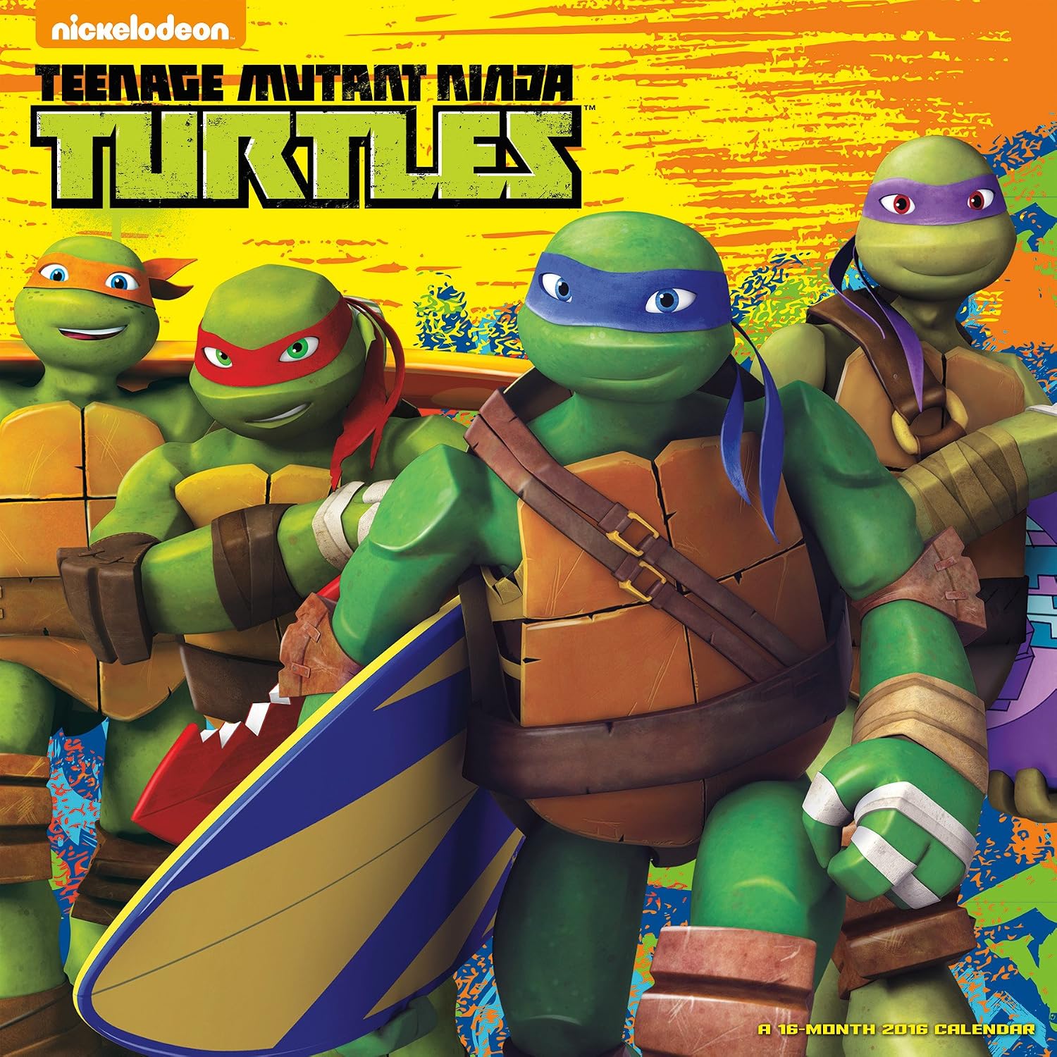 Teenage Mutant Ninja Turtles 2016 Calendar : Trends International ...