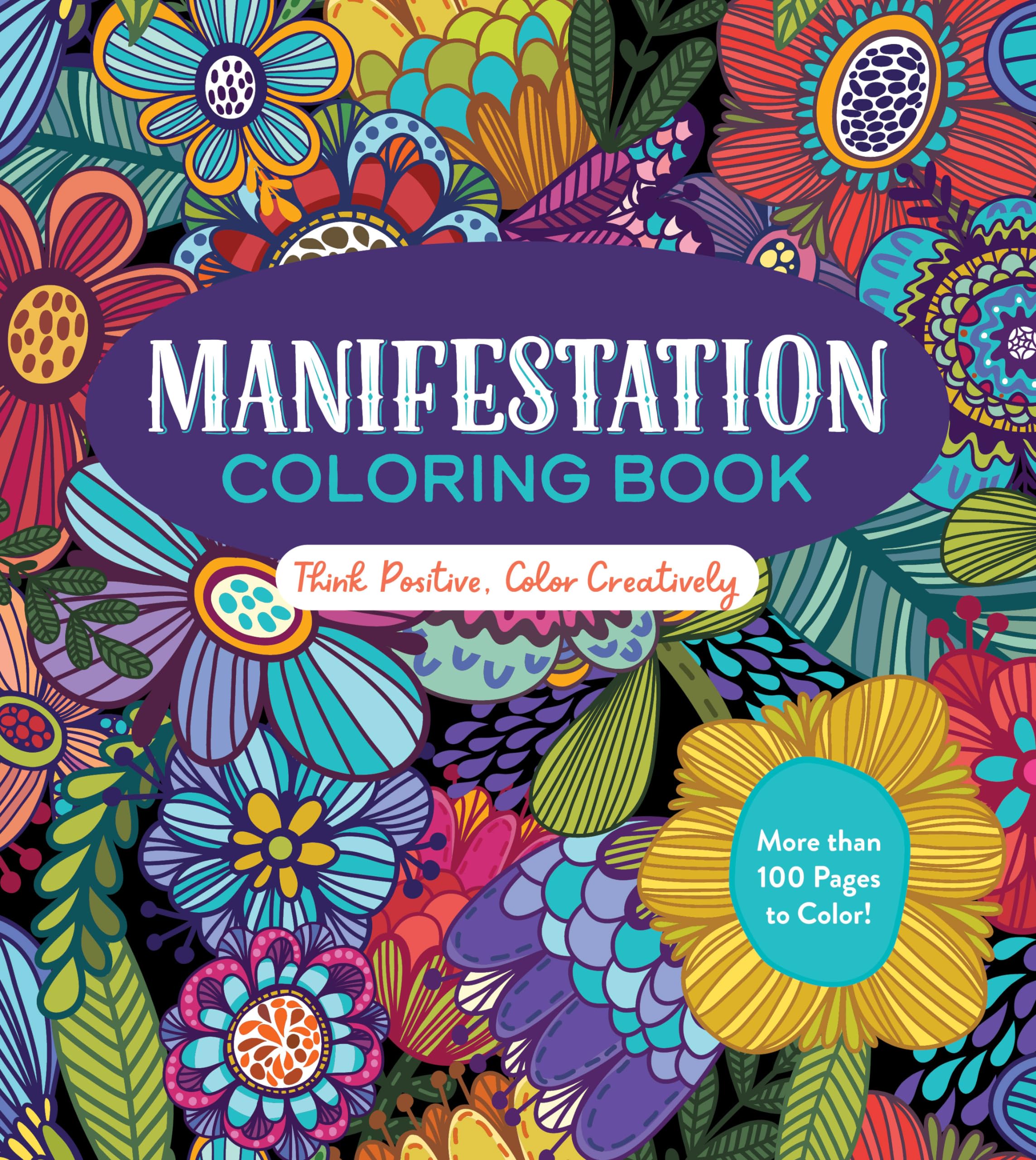 Amazon.com: Manifestation Coloring Book: Think Positive, Color ...