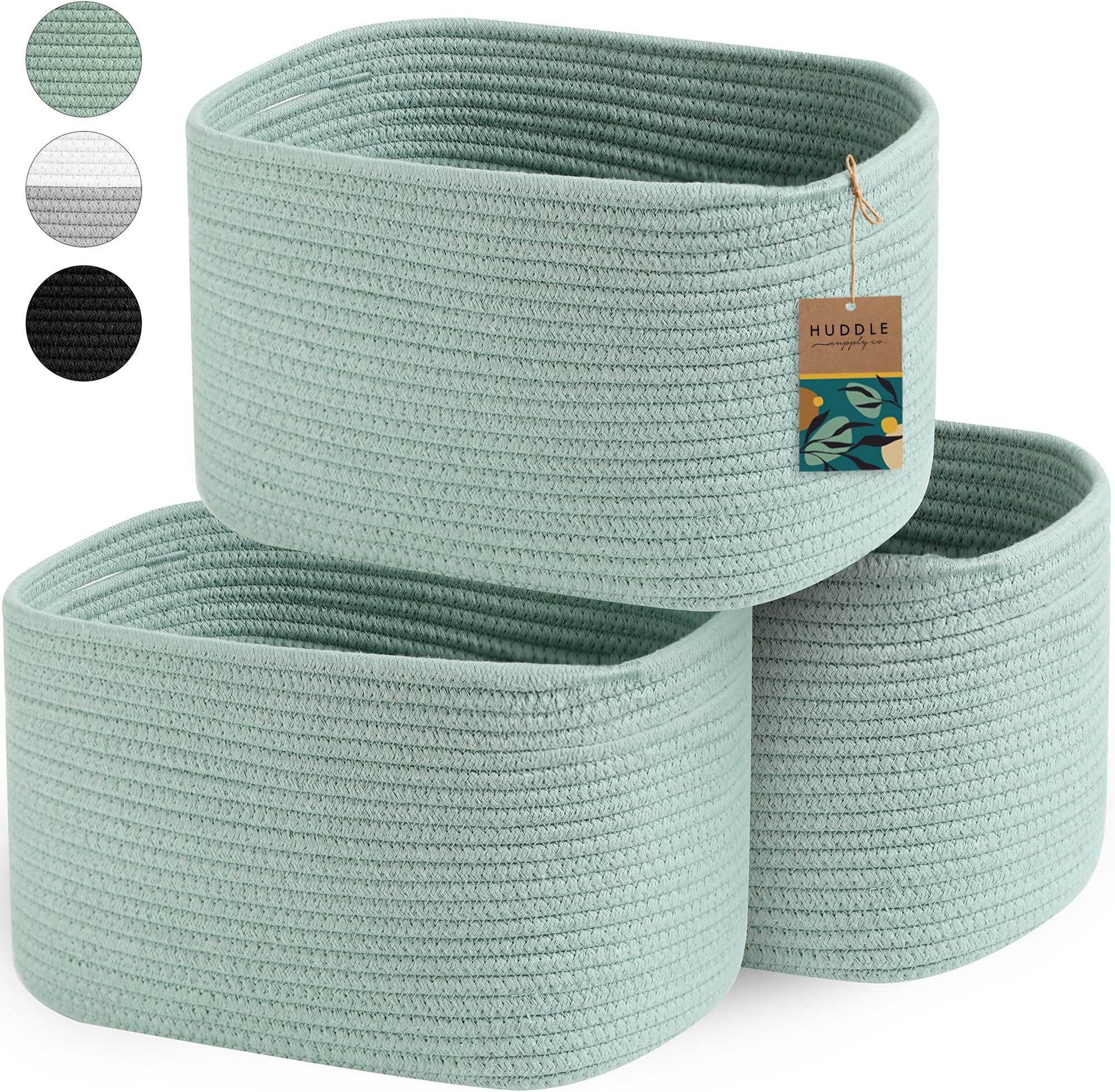 Amazon.com : Geetery 6 Pack Woven Basket for Storage Woven Baskets for ...