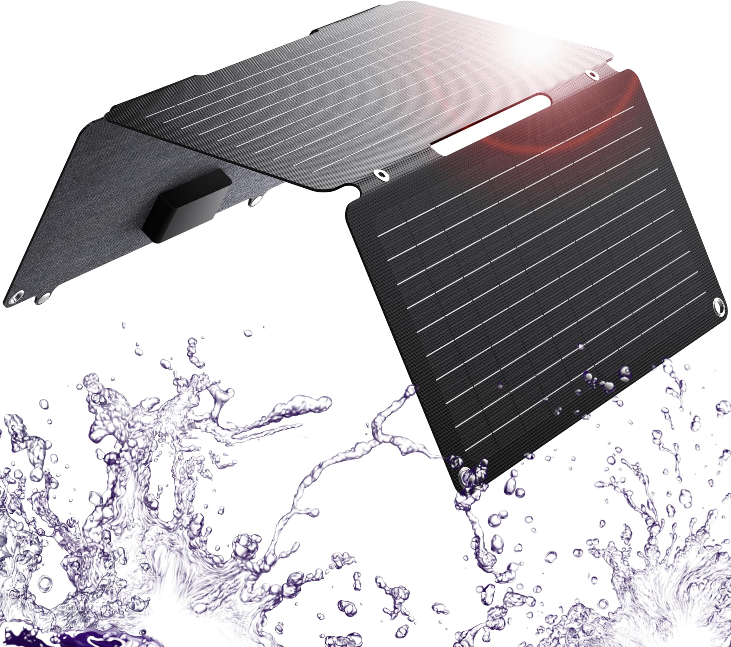 Amazon.com: [Upgraded] BigBlue 3 USB Ports 28W Solar Charger(5V/4.8A ...