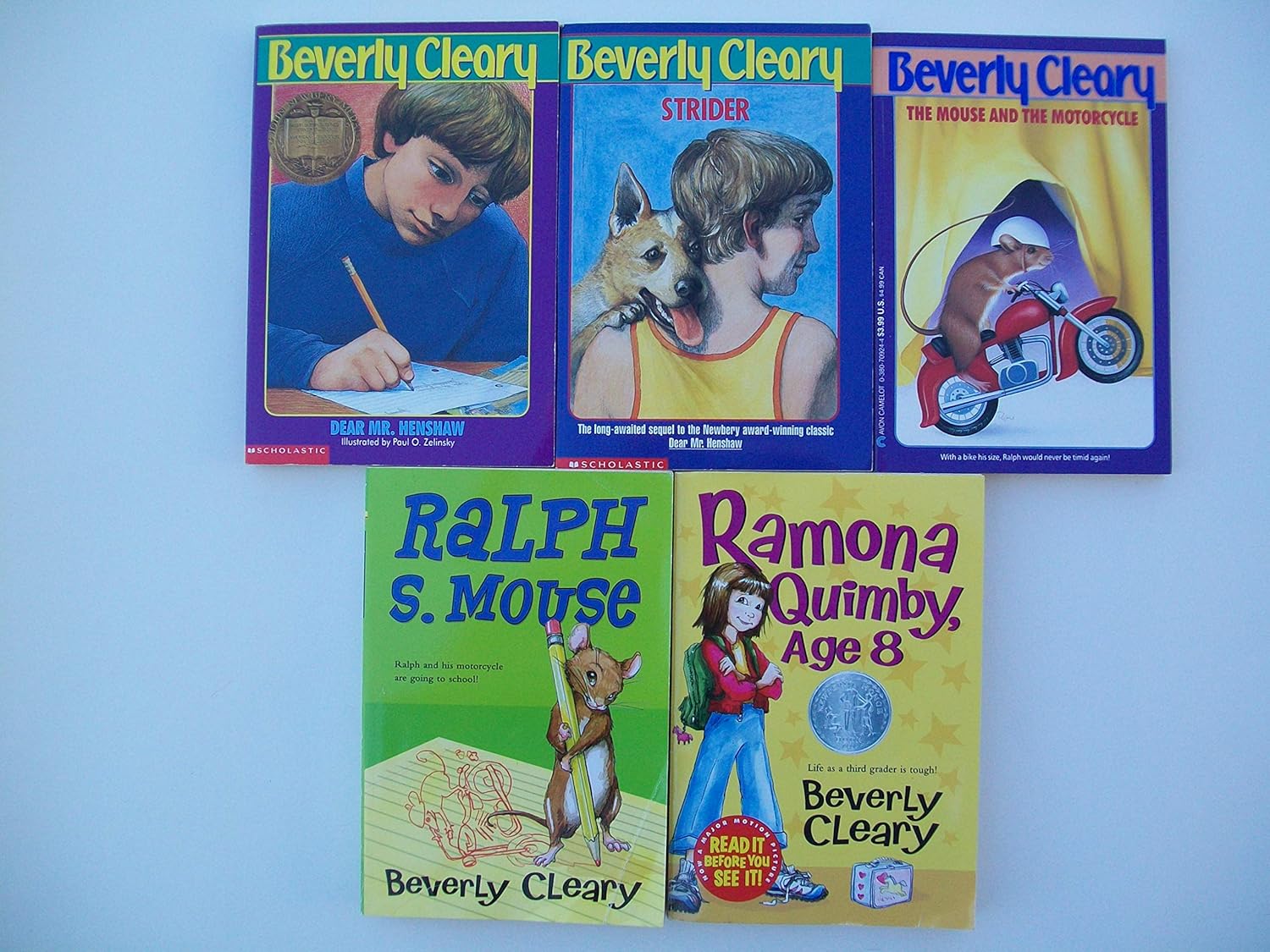 Cleary Classic series (Mixed Set of 5) Dear Mr. Henshaw, Strider, Mouse ...