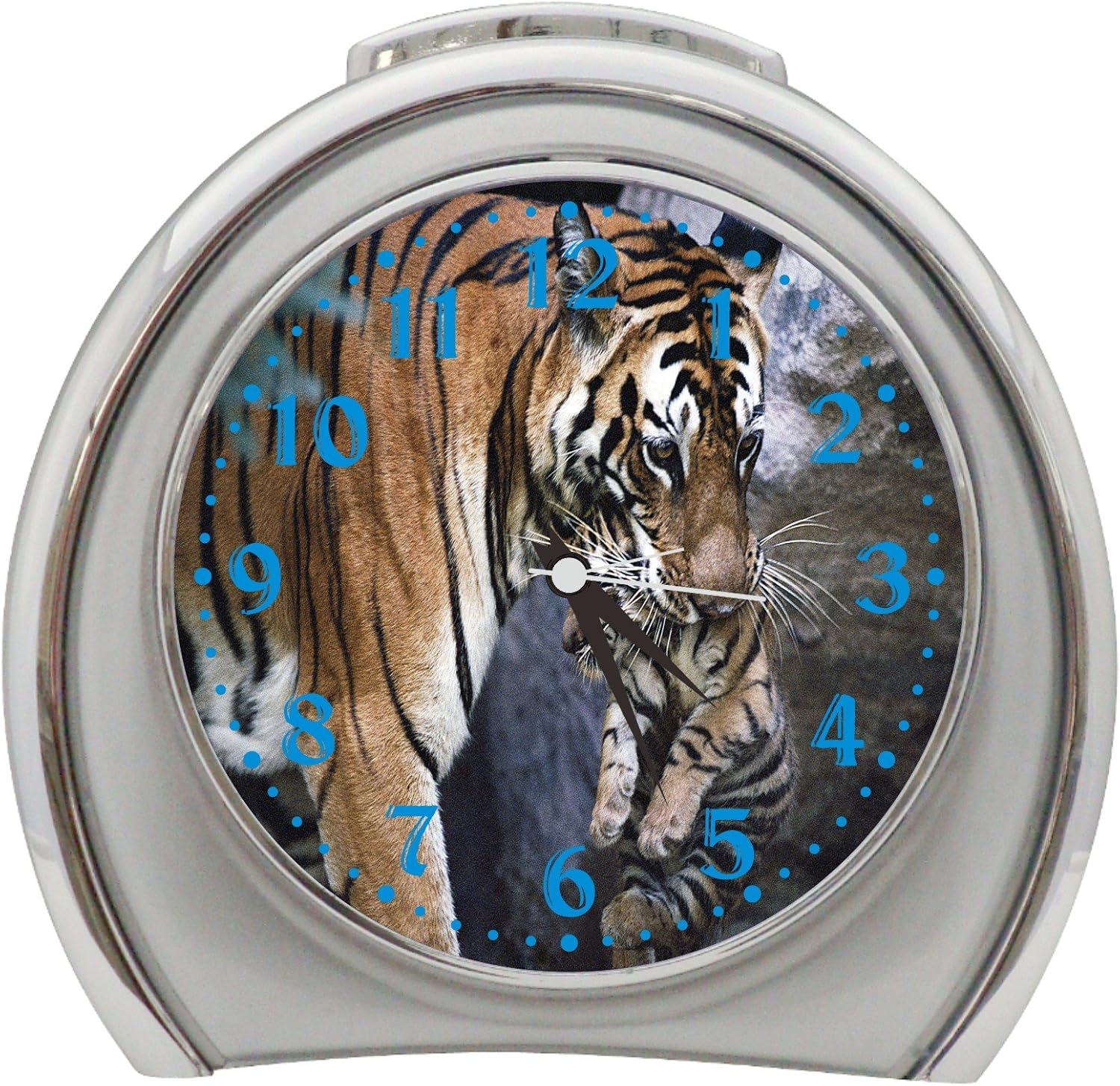 Amazon.com: K&N Tiger Table Desk Alarm Clock Night Light h0078 : Home ...