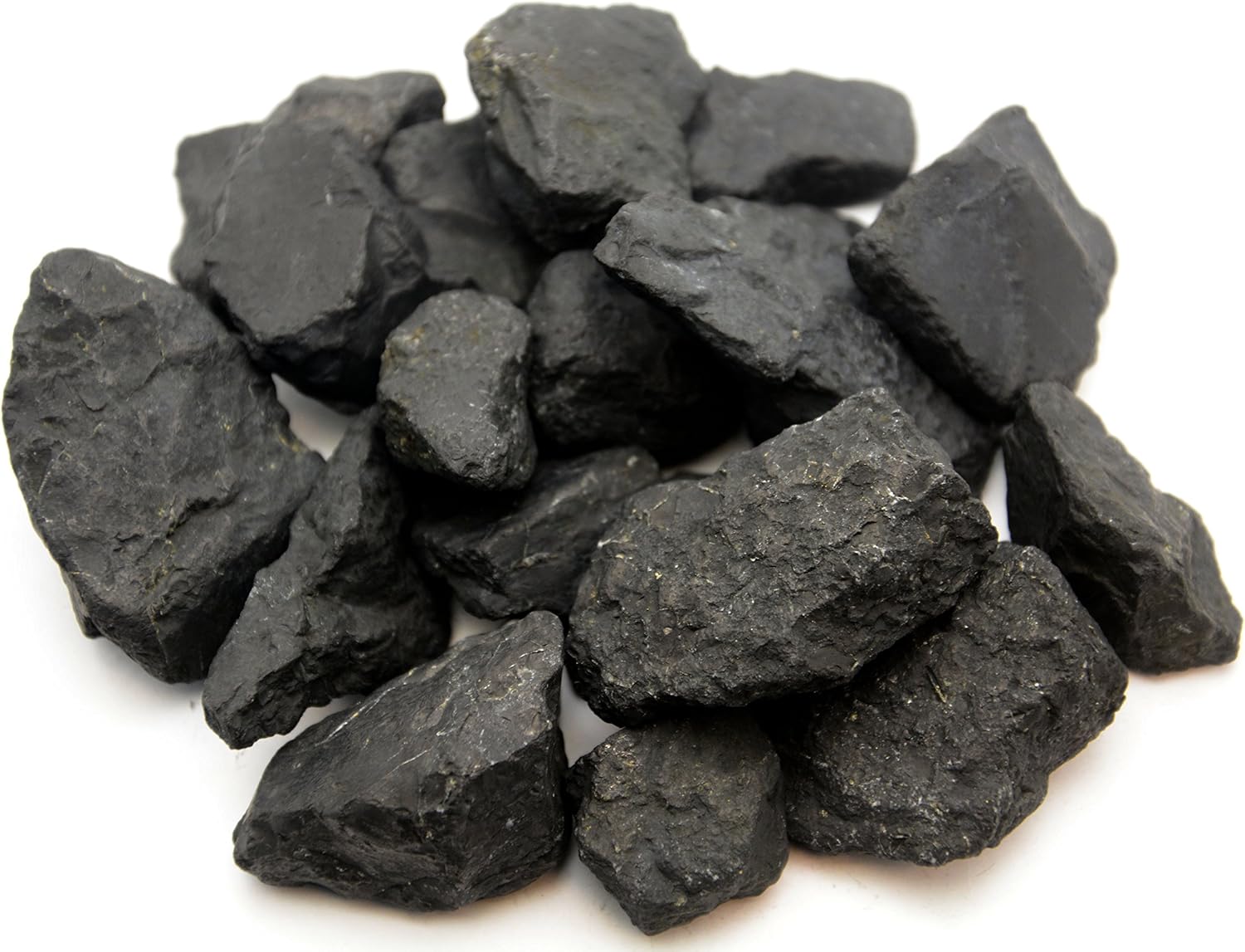 Amazon.com: Emovendo Shungite - Rough Pieces - 1 Pound - 1 to 3 inch ...