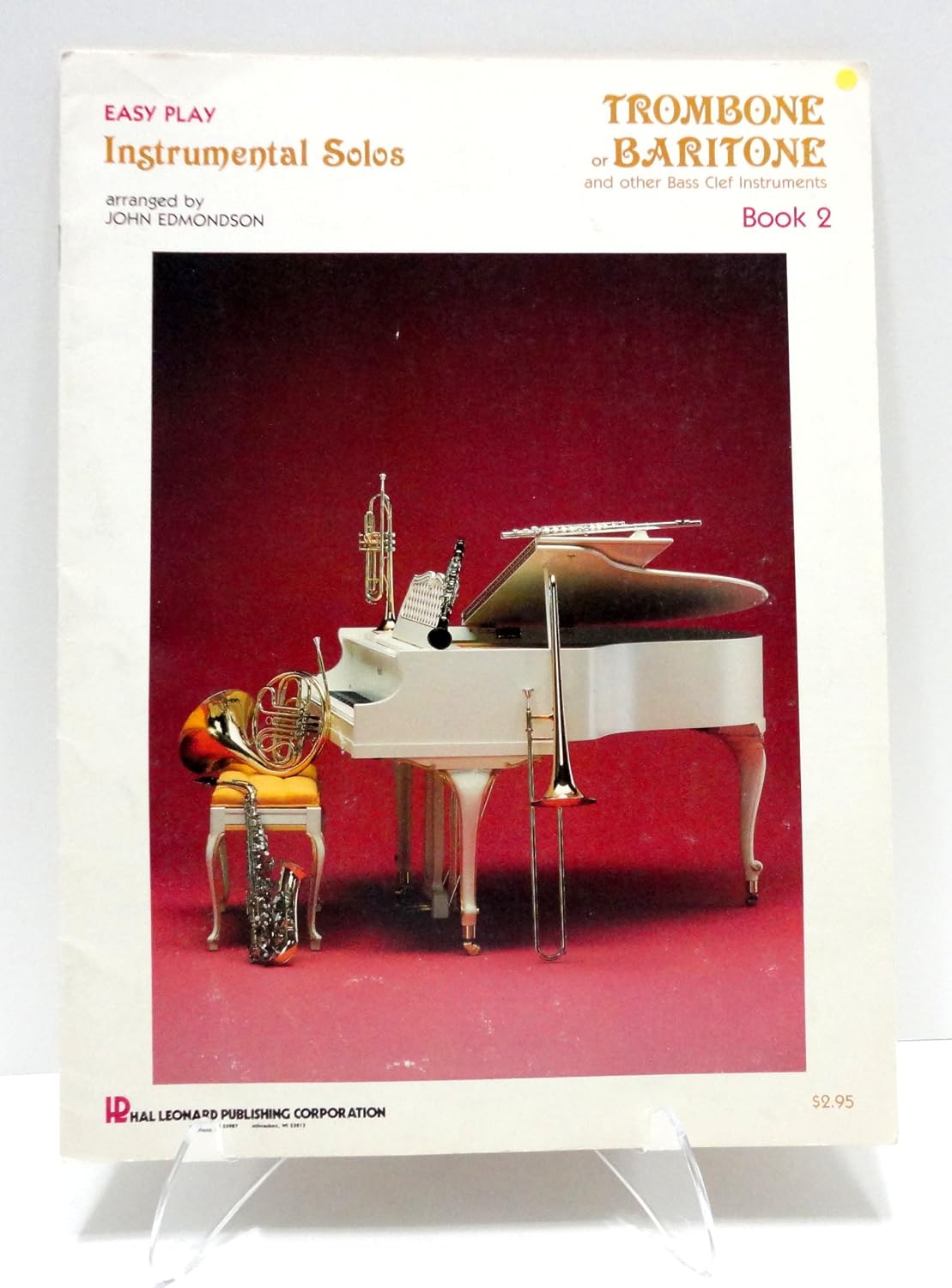Easy Play Instrumental Solos Trombone or Baritone and Other Bass Clef ...