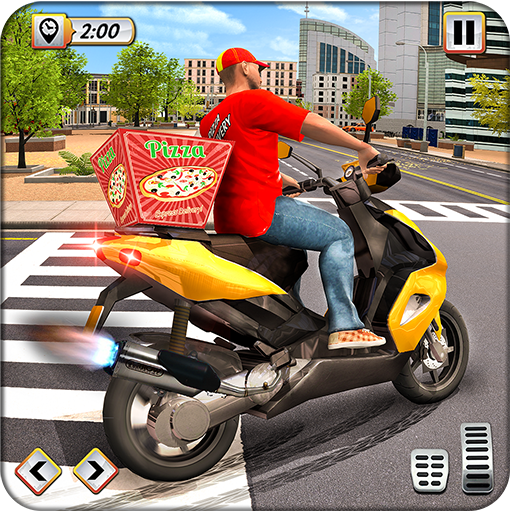 Pizza Delivery Boy Bike Games - Moto Pizza Biker 3D Games - Free Home ...