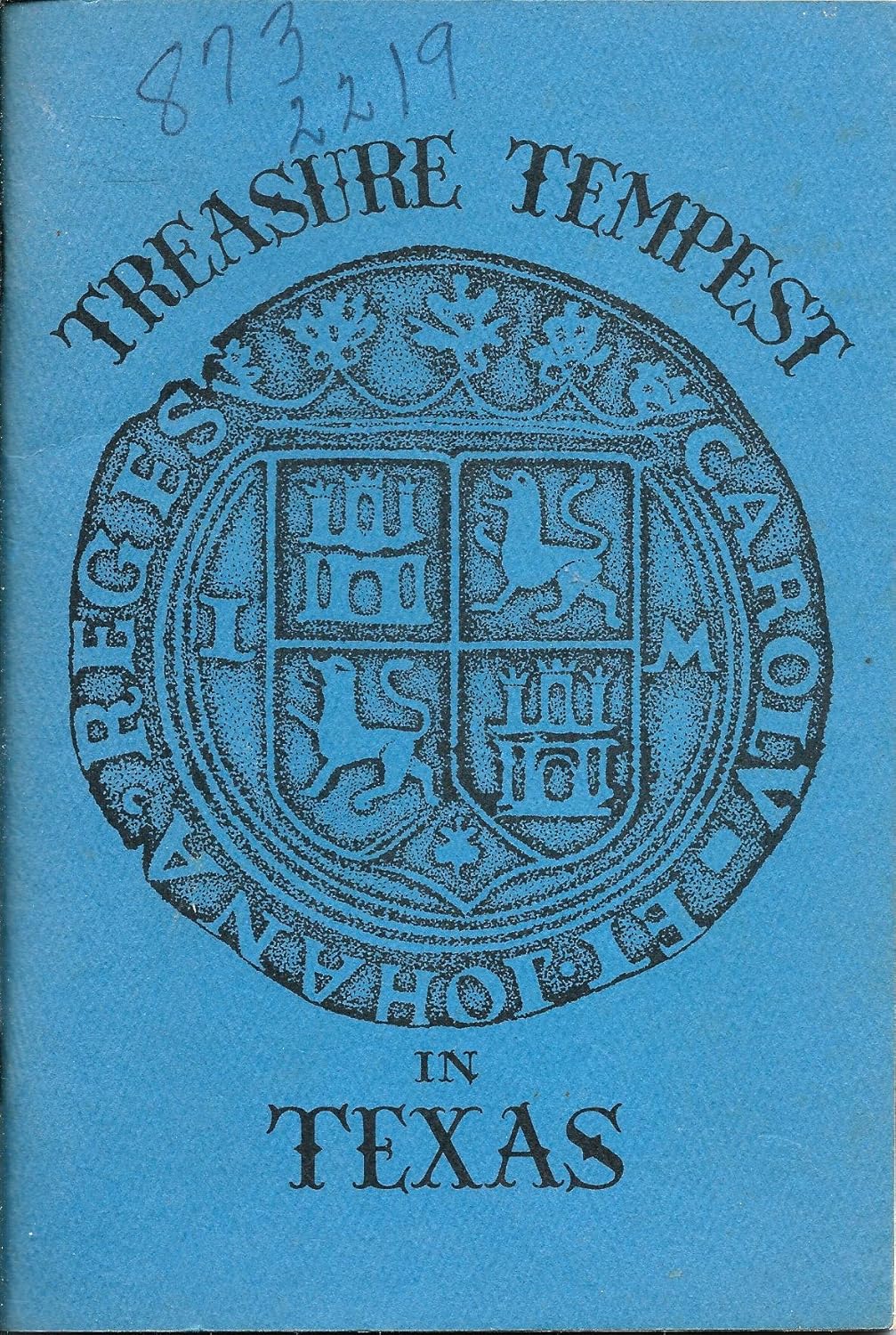 Treasure Tempest in Texas: Jerry Sadler: Amazon.com: Books