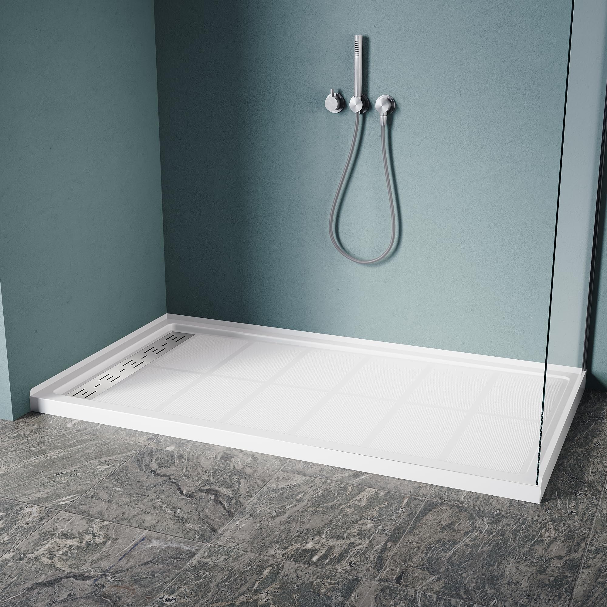Wedi Fundo Ligno Curbless Shower Kit - 48" x 60" (US2000061) - Amazon.com
