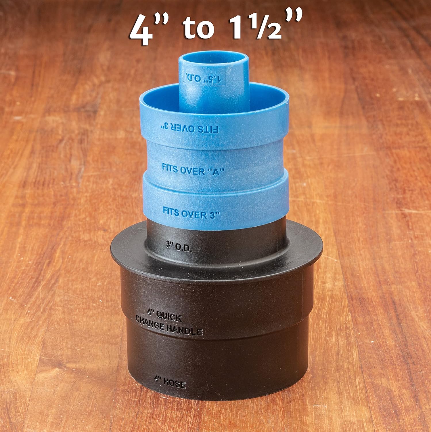 Dust Right Stacking Dust Port Adapter Set (3-Piece) – Interchangeable ...