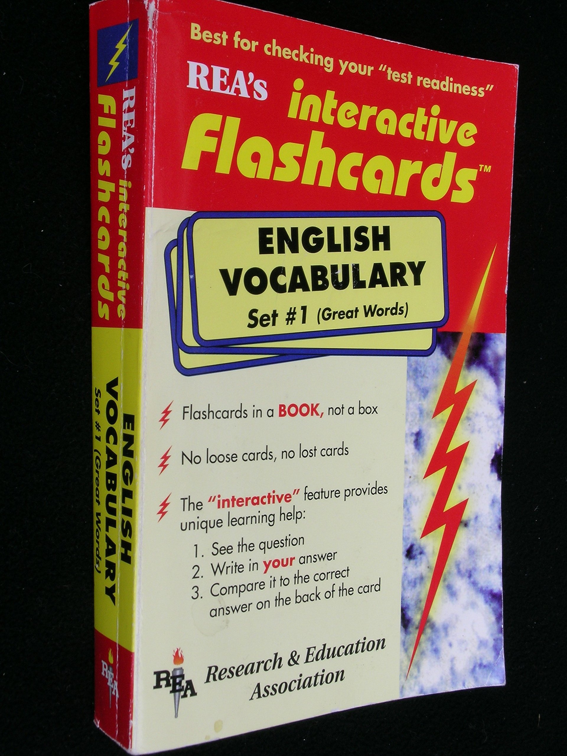 Amazon.com: English Vocabulary - Set #1 Interactive Flashcards Book ...