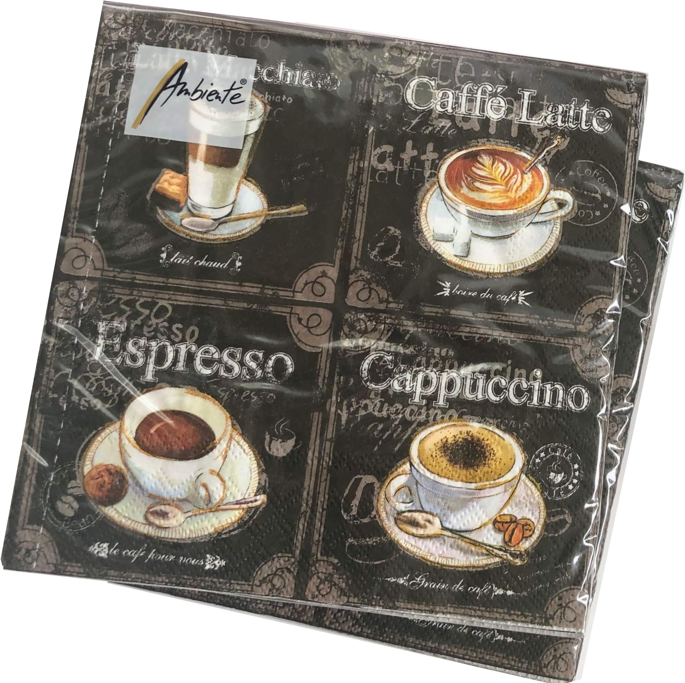 Amazon.com | Zhanmai 100 Pack Cocktail Napkins 5 x 5 Inch Scalloped ...
