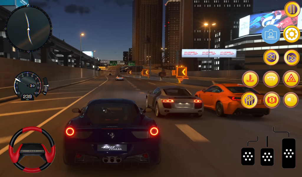 Highway City Car Driving 3D - Racing Tracks Open World Games - Turbo ...