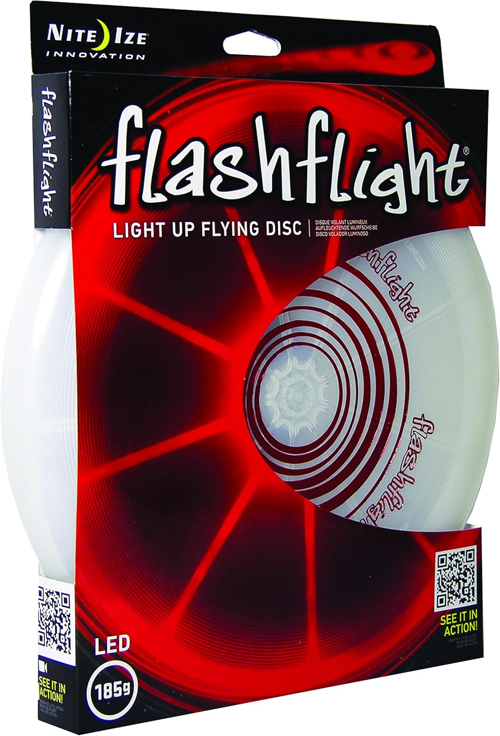 Nite Ize Flashflight LED Flying Disc – Red – BigaMart