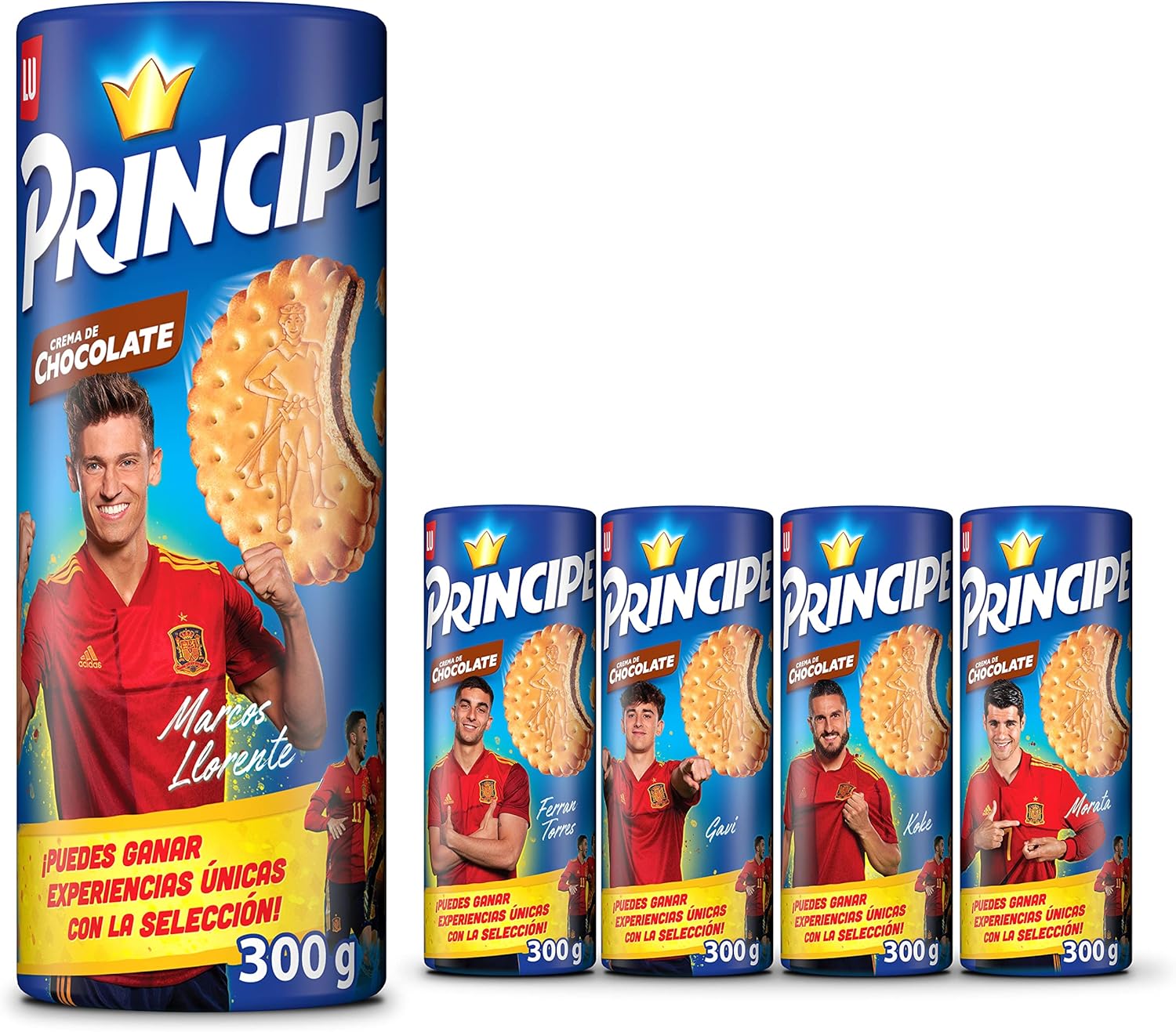 Príncipe Galletas Rellenas de Chocolate con Leche, 300g : Amazon.es ...