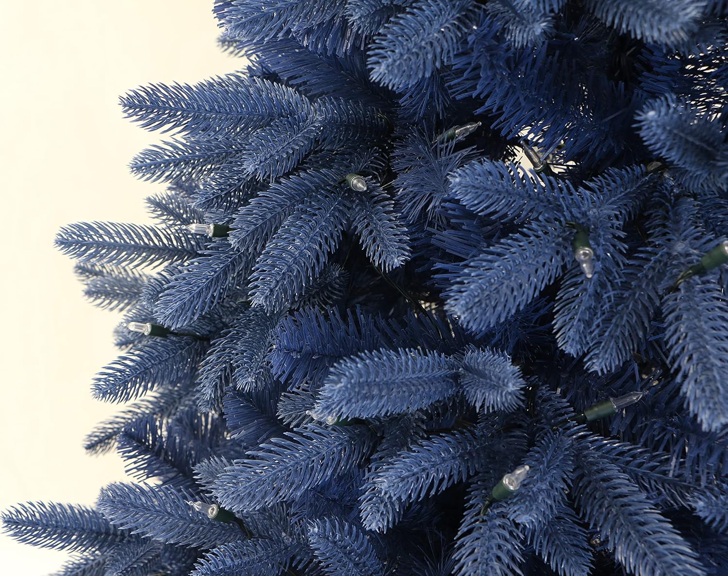 Buy 6Ft Midnight Blue Spruce Artificial Christmas Tree Pre-lit with LED ...