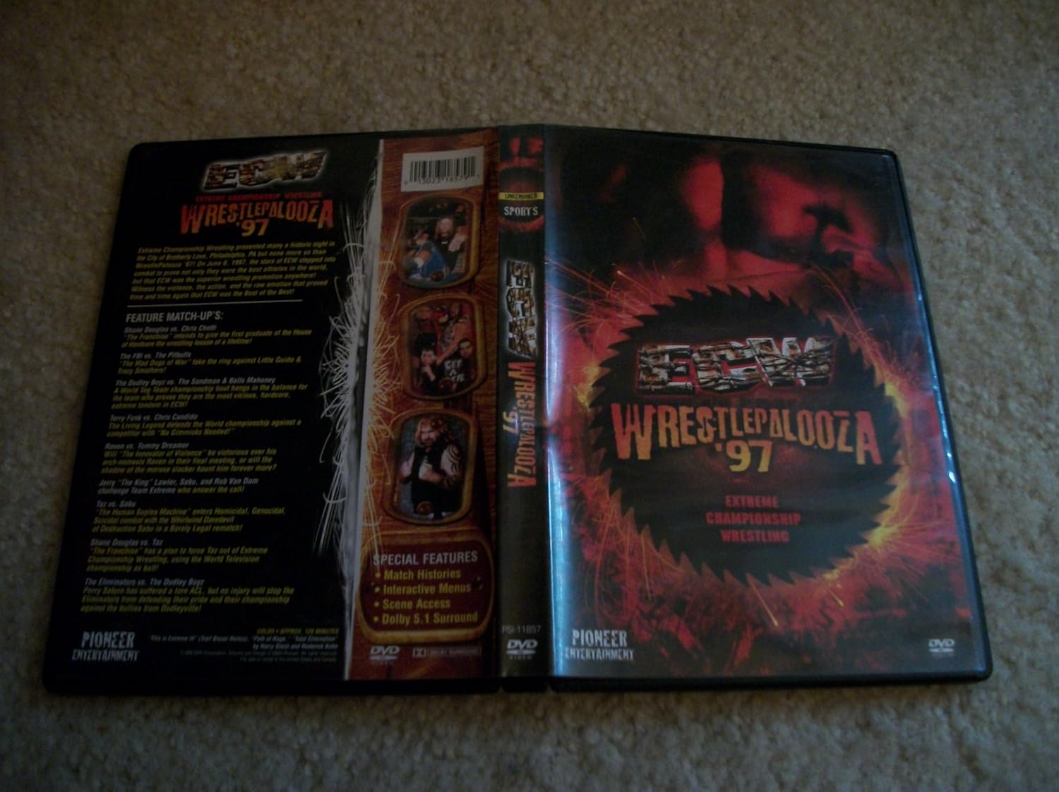 Amazon.com: ECW (Extreme Championship Wrestling) - Wrestlepalooza '97 ...