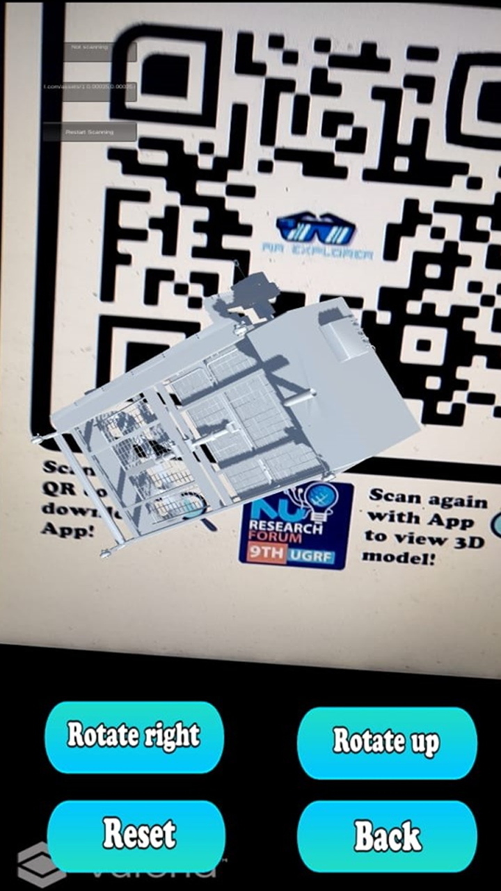 Aplicación AR Explorer en Amazon Appstore