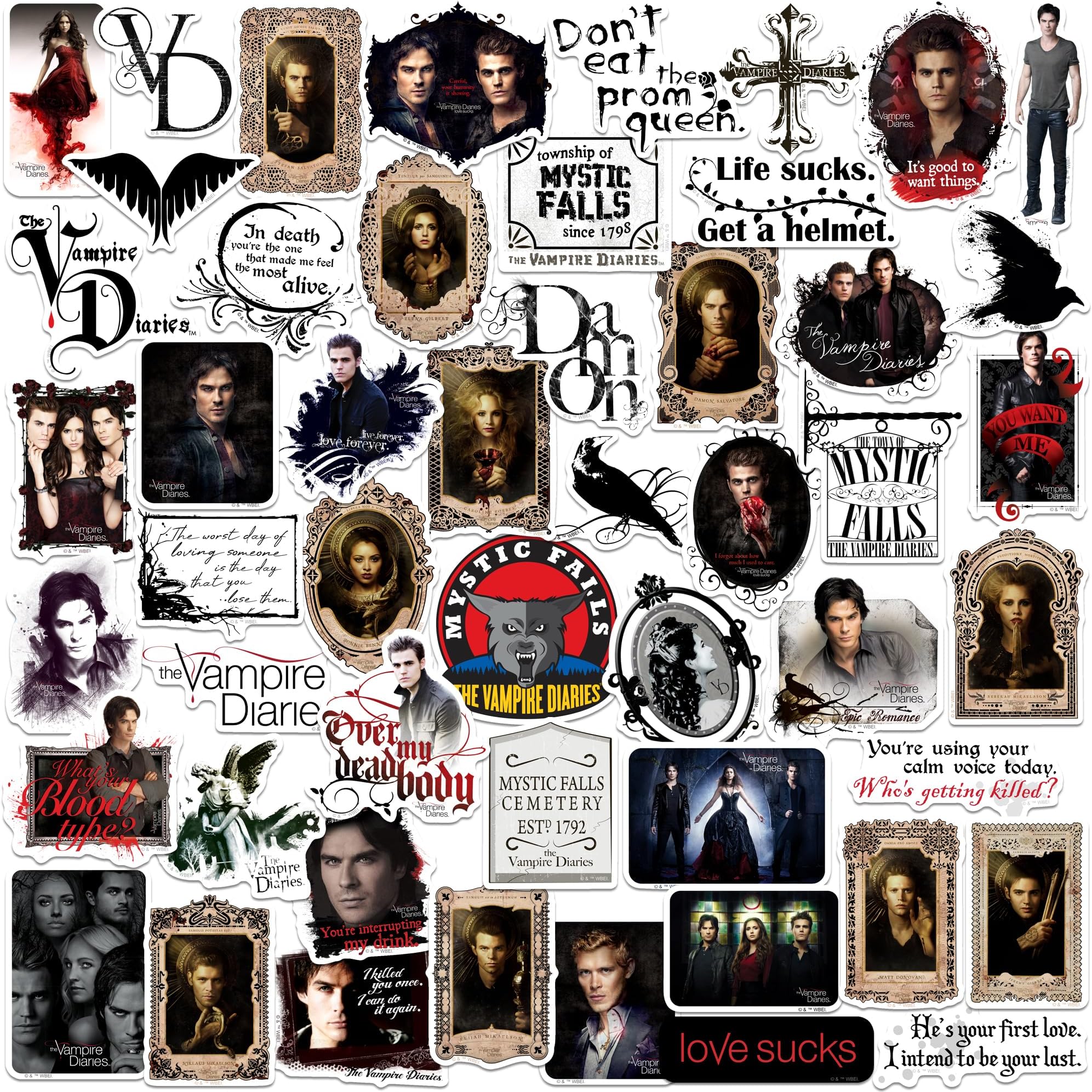Amazon.com: Tvd Quotes Mega Pack Bumper Sticker Vinyl Decal 5 inches ...