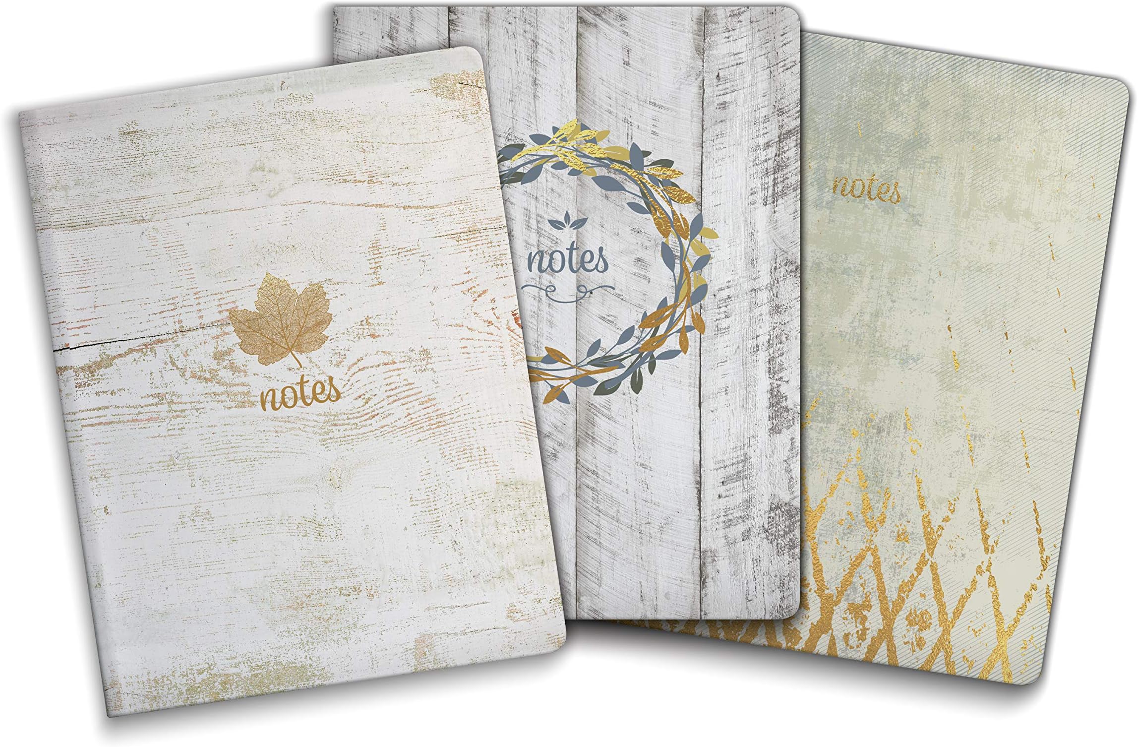 Amazon.com : Southworth Premium Journal Set (3pk), 6.5”x 8.5”, Rustic ...
