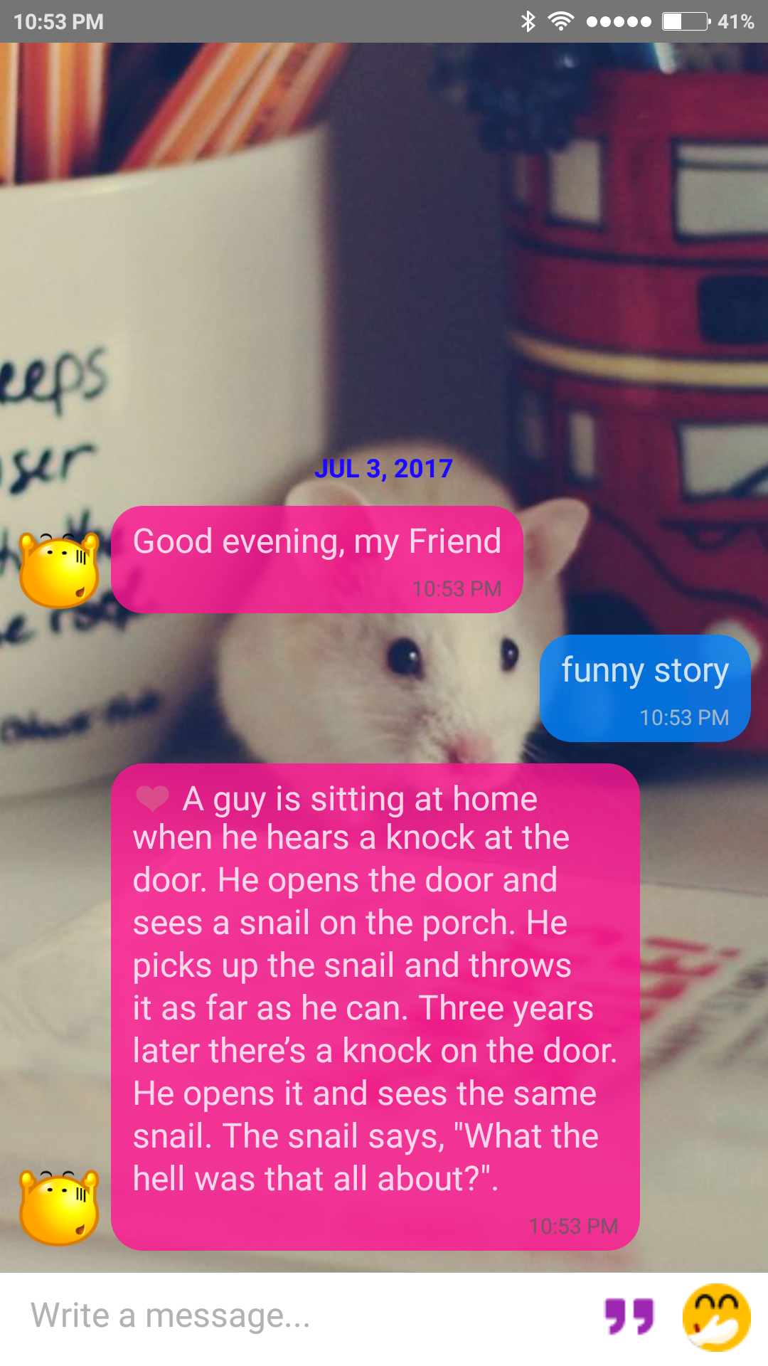 Buddy Messenger - English conversation chatbot - App on the Amazon Appstore