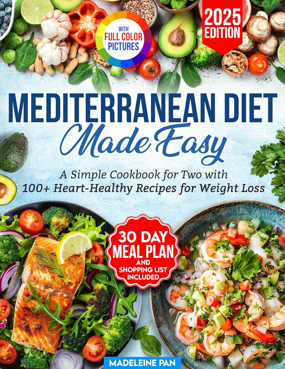Amazon.com: Mediterranean Made Easy: A Simple Cookbook for Two with 100 ...