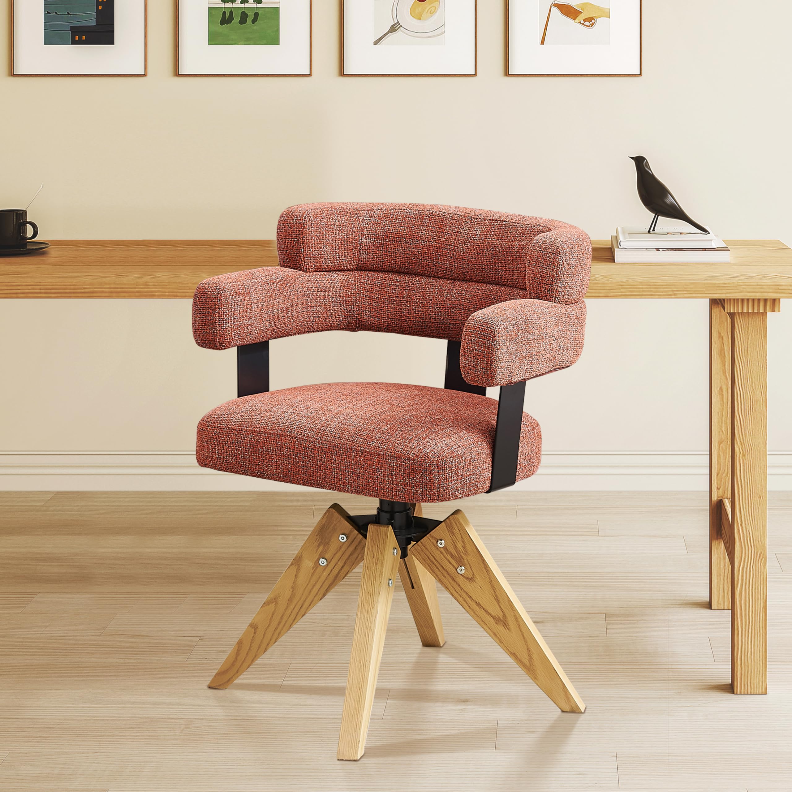 Amazon.com: Art Leon Modern Desk Chair - Mid Century Office Chair No ...