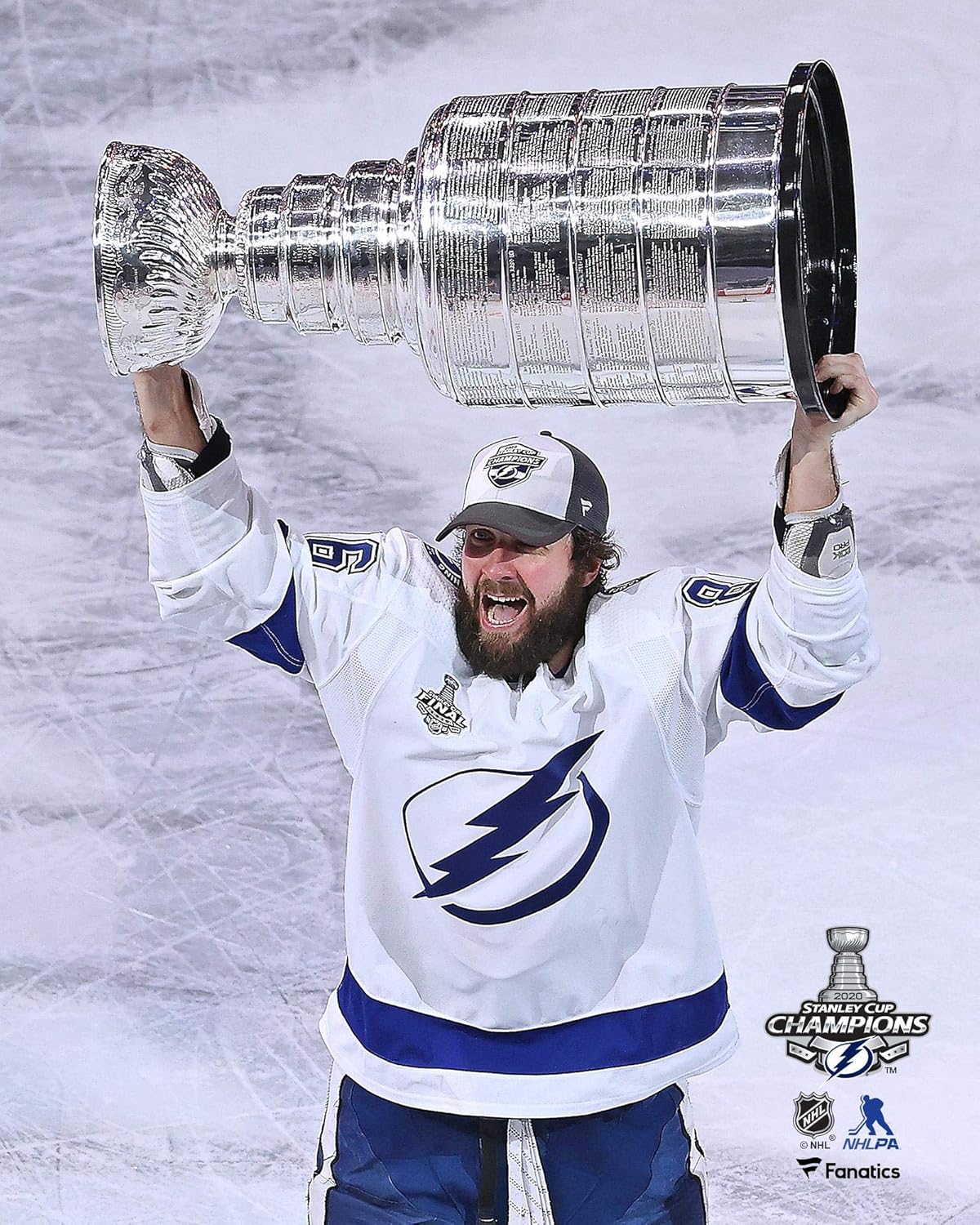Amazon.com: Nikita Kucherov Tampa Bay Lightning Unsigned 2020 Stanley ...