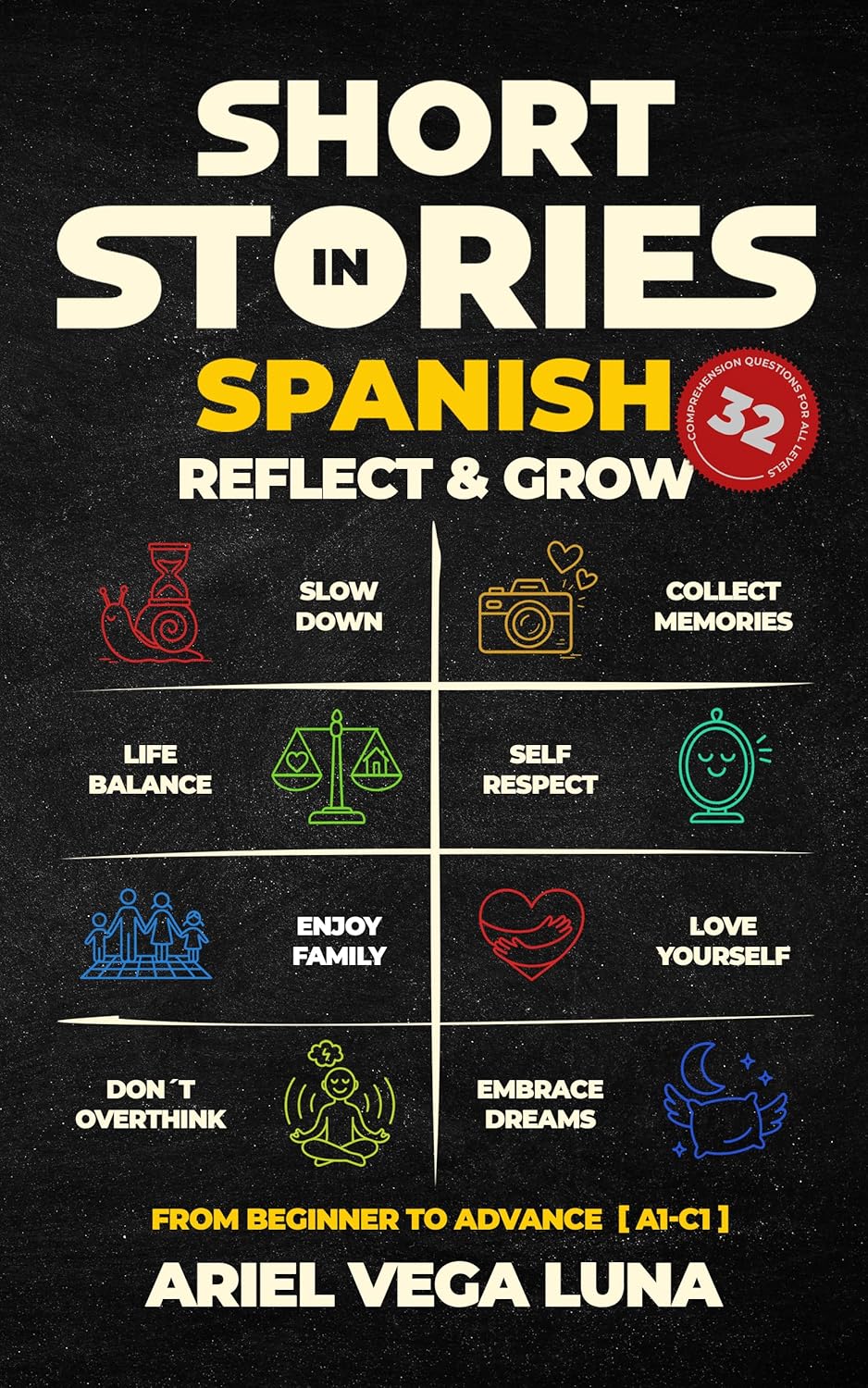 Short Stories in Spanish for all Levels to Reflect and Grow: 8 ...