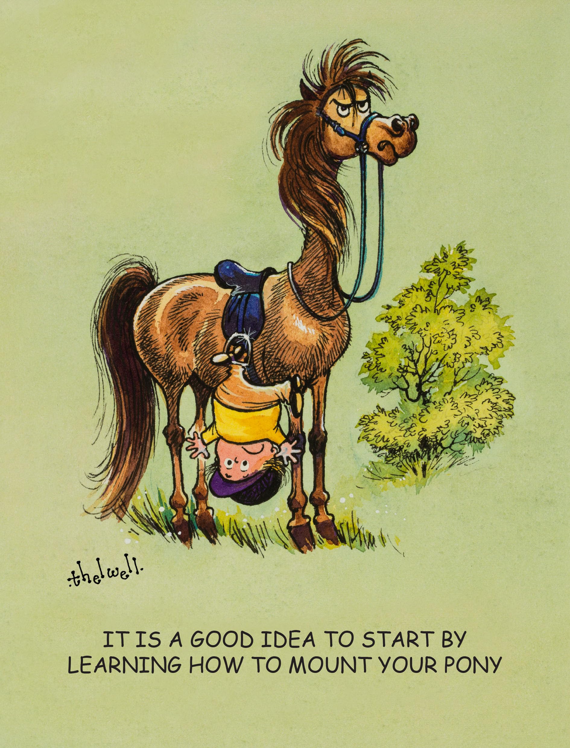 Thelwell Cartoon
