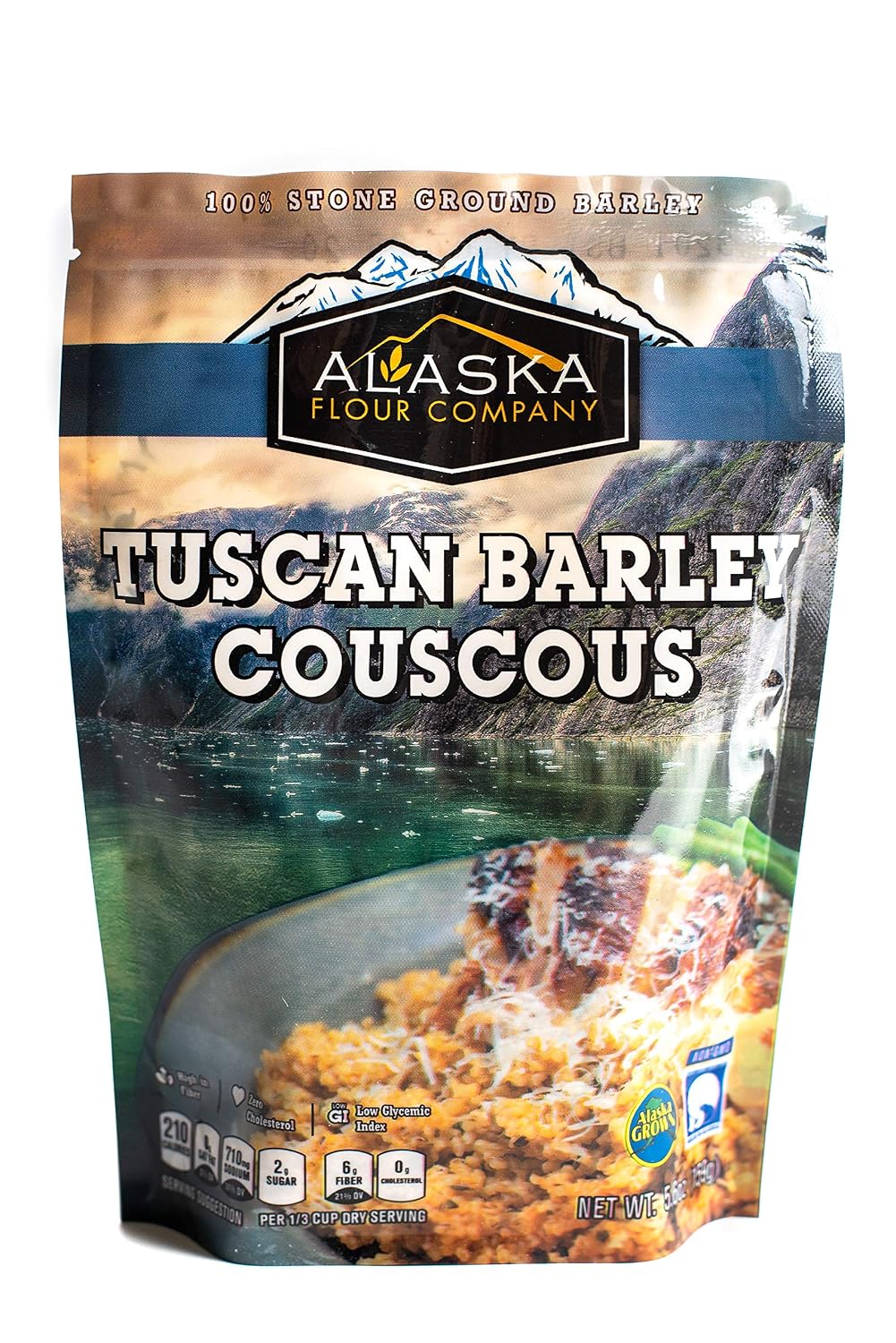 Amazon.com : ALASKA FLOUR COMPANY Tuscan Barley Couscous, 5.6oz ...