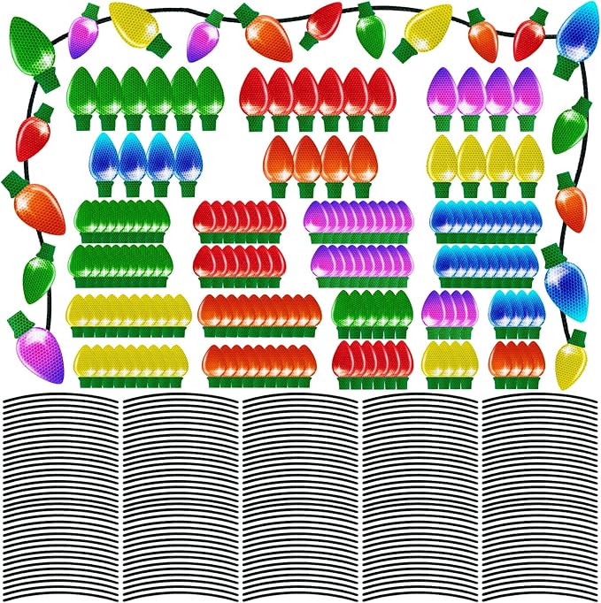 Amazon.com: 340PCS Christmas Car Refrigerator Decorations - 165 ...