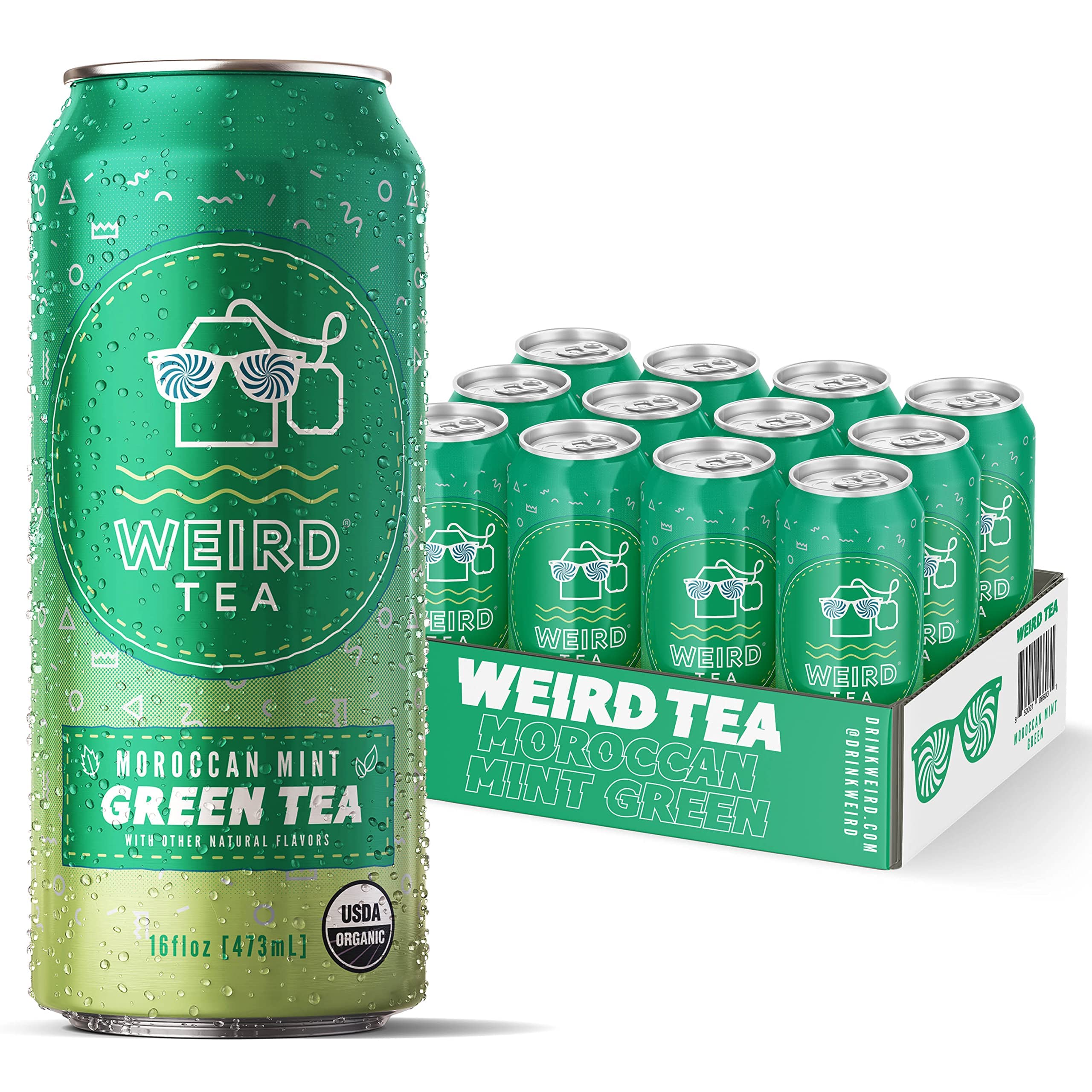 Buy Drink Weird - Weird Tea, Moroccan Mint Flavor with Green Tea ...