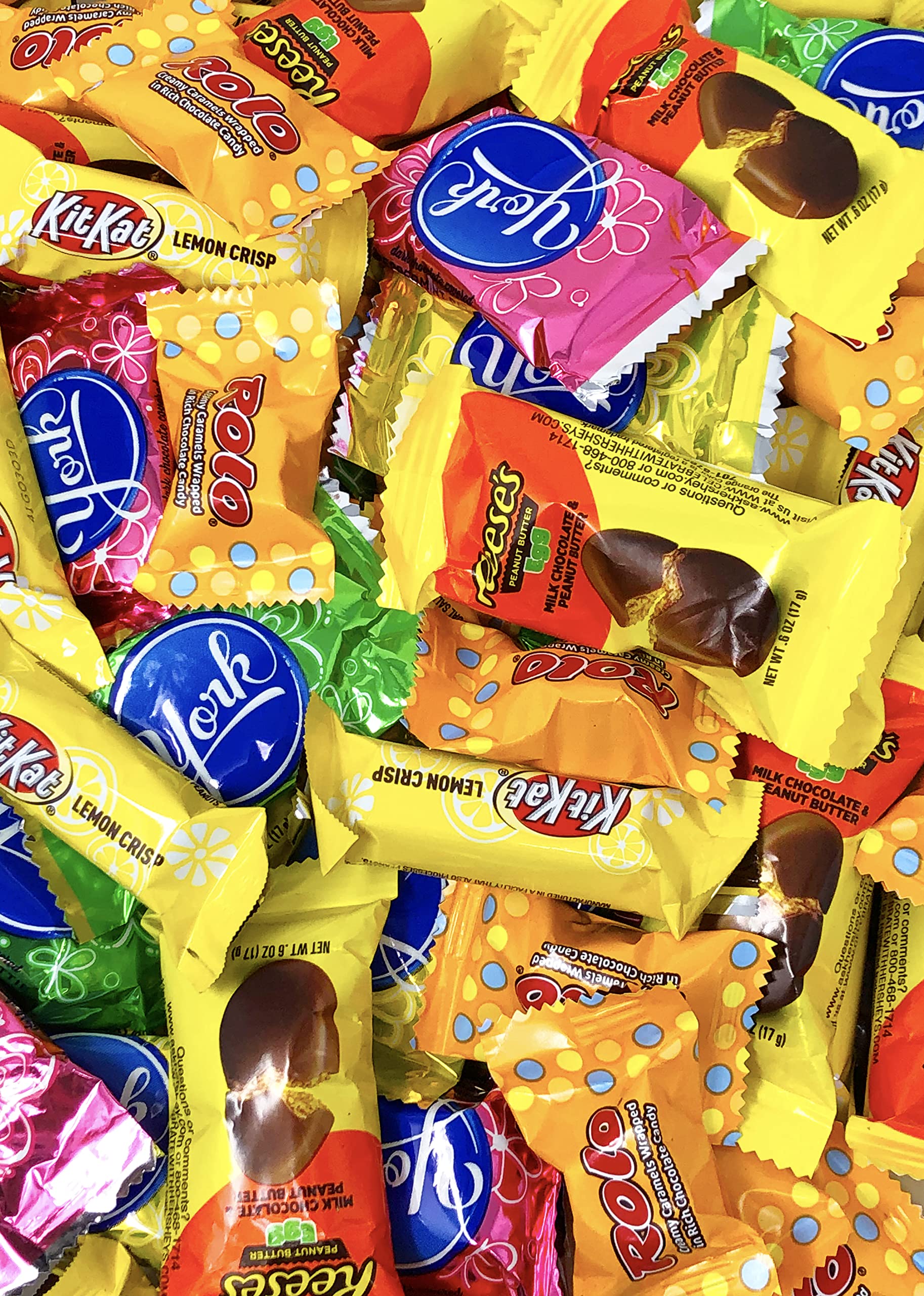 Easter Chocolate Candy Mix, Bulk Assortment of Individually Wrapped ...