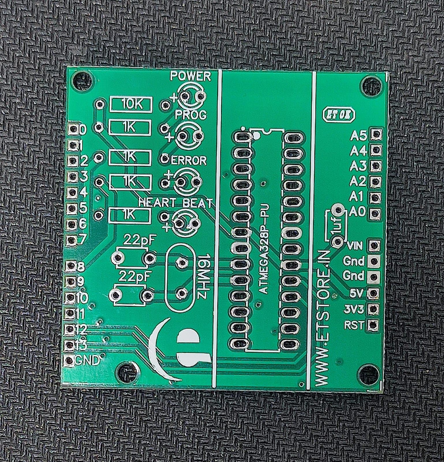 Pcb Ofr Avr Isp Shield Burning Bootloader Programmer For Arduinouno Pack Of 3