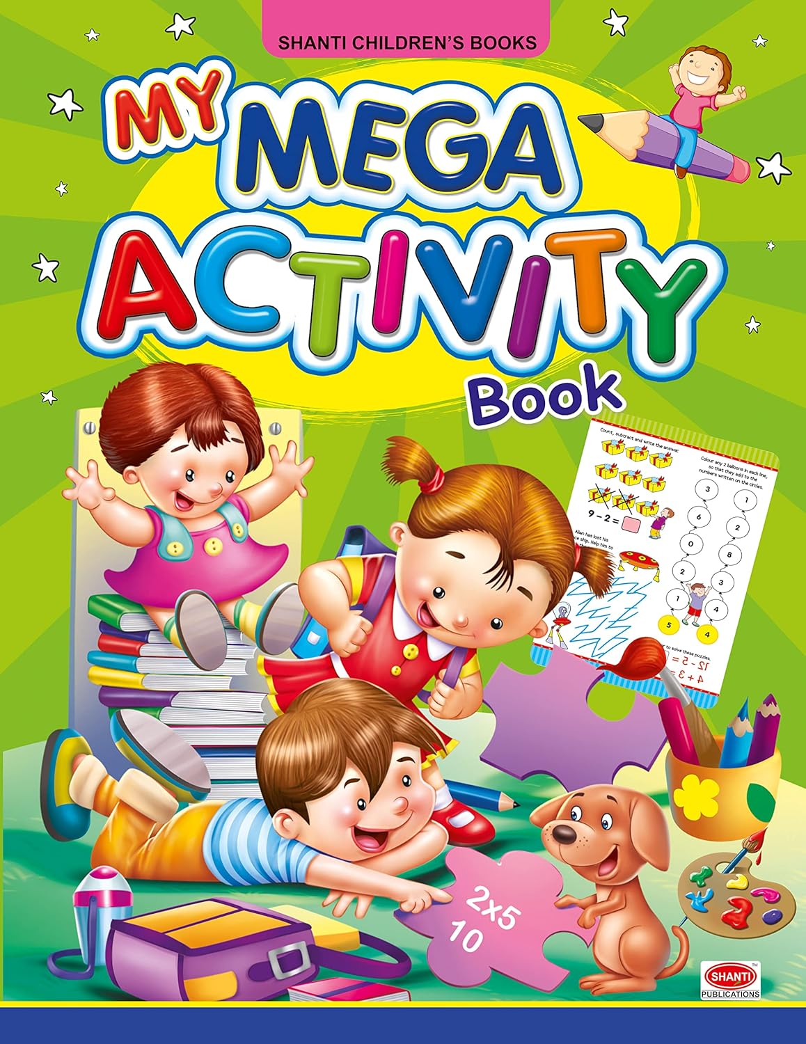 Buy My Mega Activity Book : Age 3+ : Fun Activity Book For Children ...