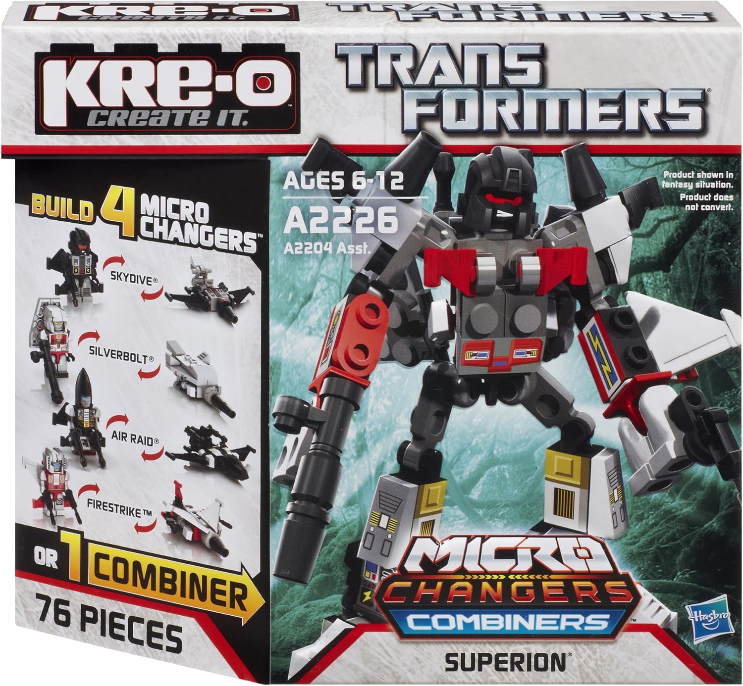 KRE-O Transformers Micro-Changers Combiners Superion Set (A2226 ...