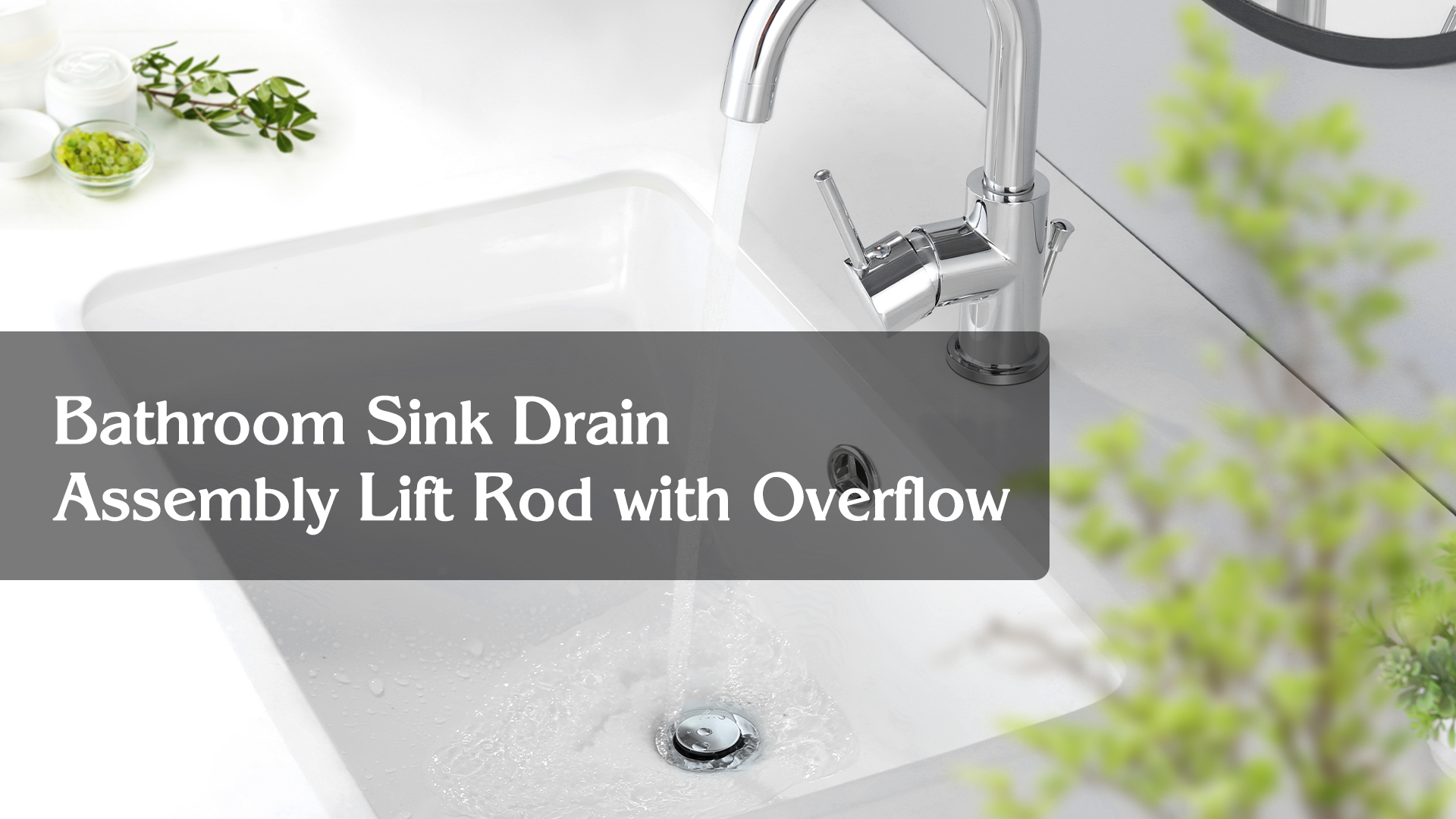 Watch Sink Drain Assembly Lift Rod with Overflow - Installation on ...
