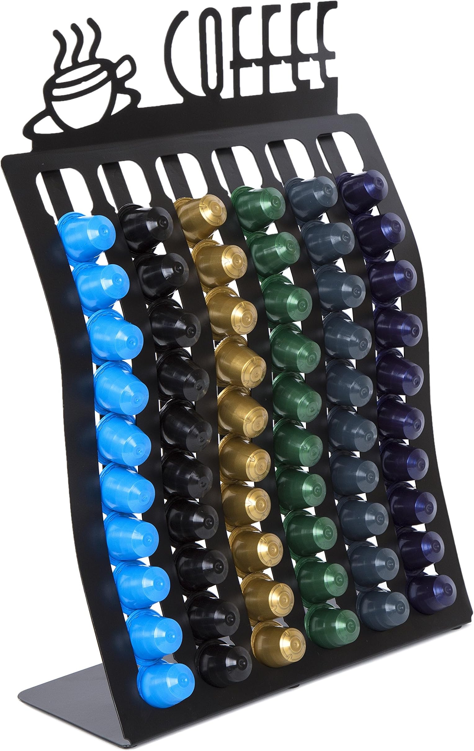Amazon.com: Insight Metal Nespresso Coffee Pod Rack - Display Holder ...