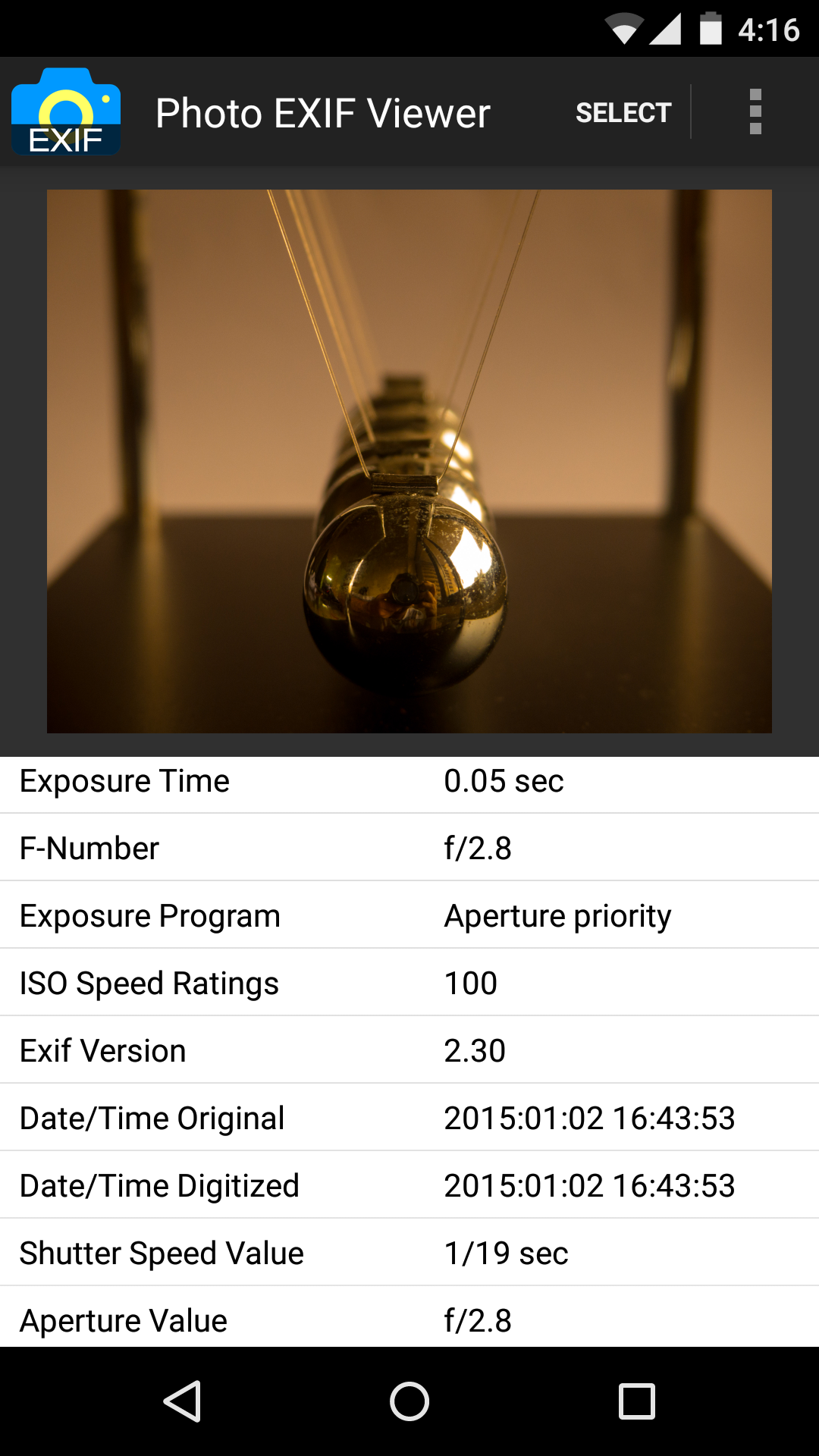 Photo EXIF viewer:www.amazon.com:Appstore for Android