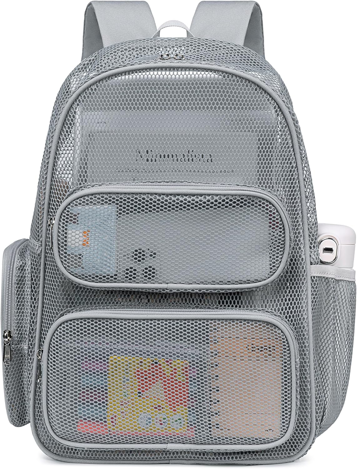 Amazon.com | CAMTOP Mesh Backpack for Kids Girls Semi-TransparentSee ...