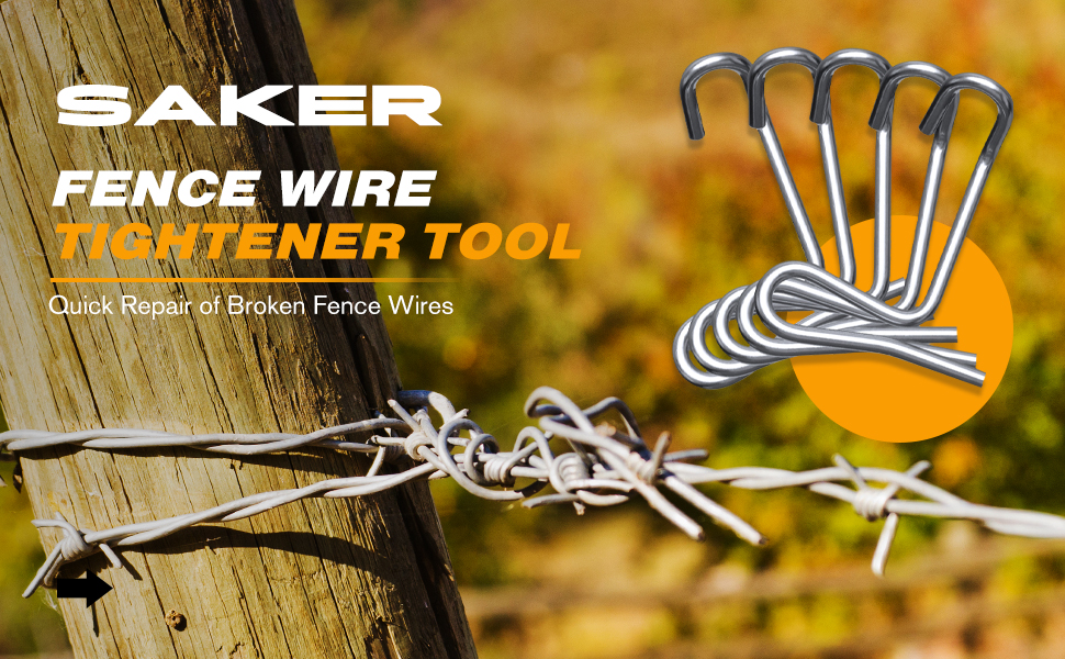 Watch SAKER Fence Wire Tightener Tool on Amazon Live