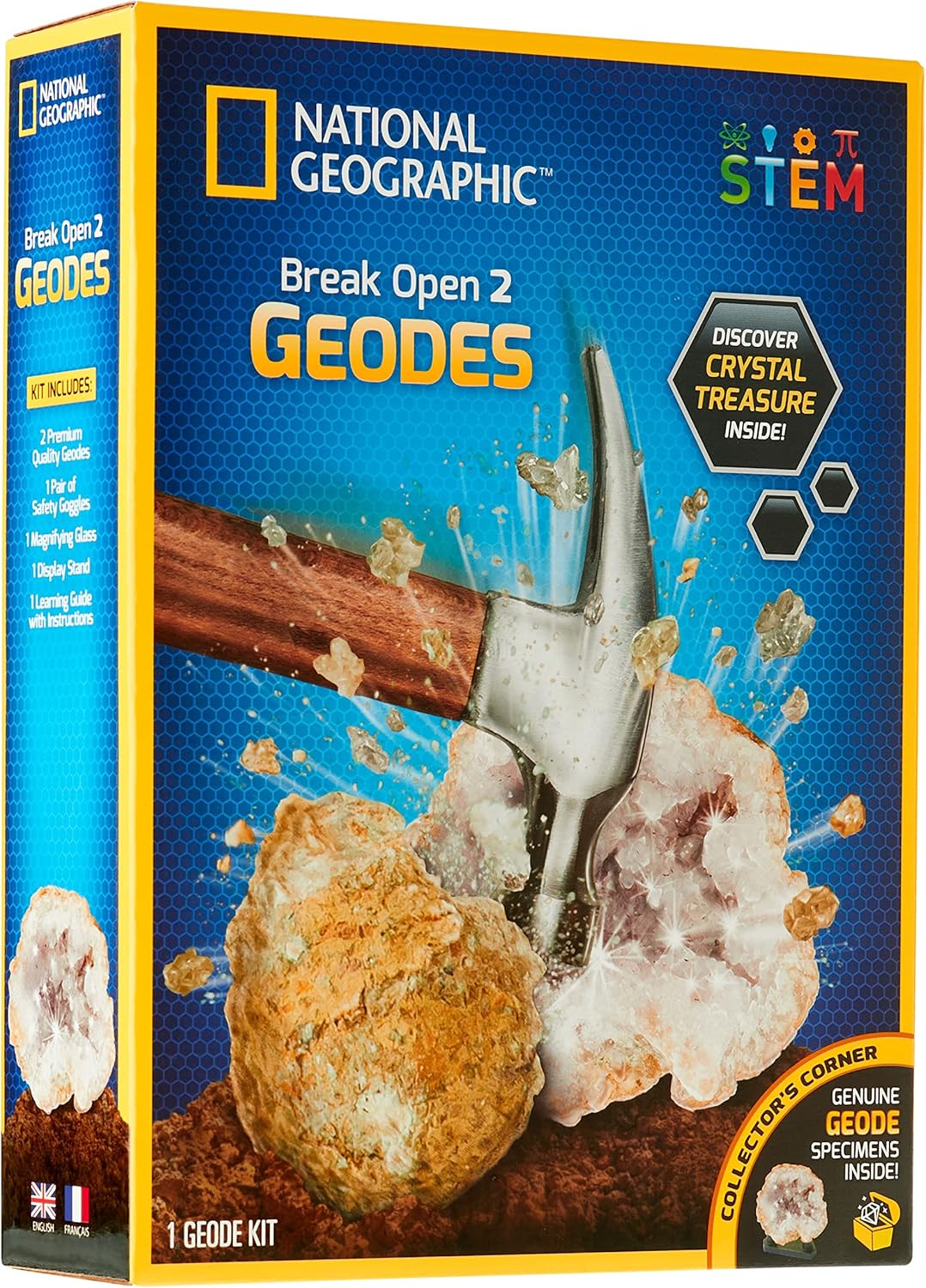 Amazon.com: 12 Pack: National Geographic™ Break Open Geodes Science Kit ...