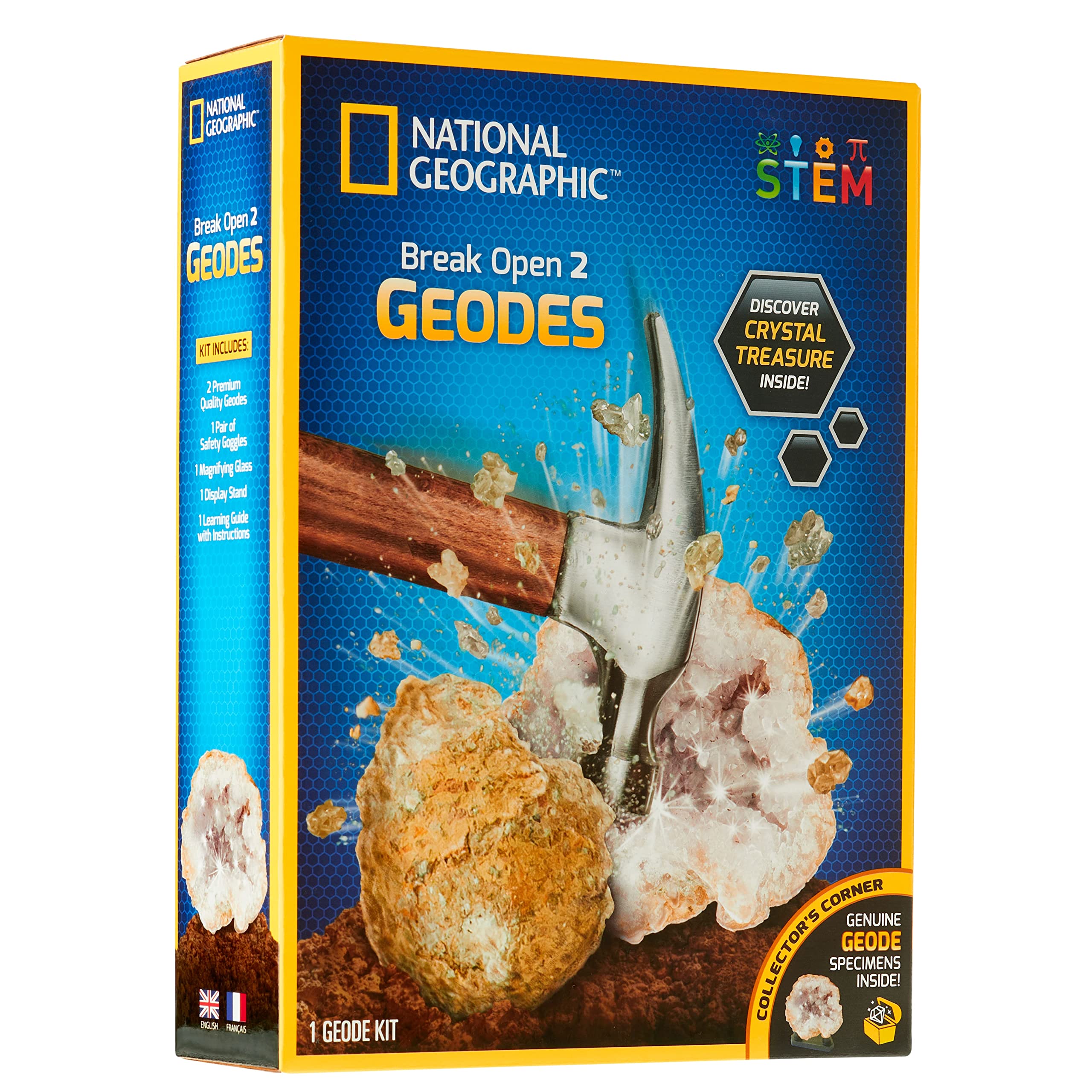 Amazon.com: 12 Pack: National Geographic™ Break Open Geodes Science Kit ...