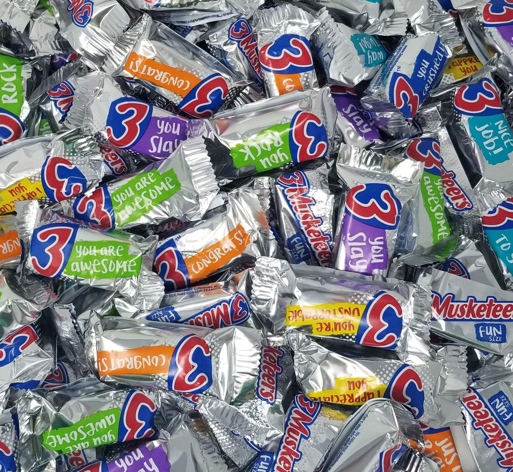 Amazon.com: LUV BOX - Baby Ruth Fun Size Bars,Small 5 LB Bulk Candy ...