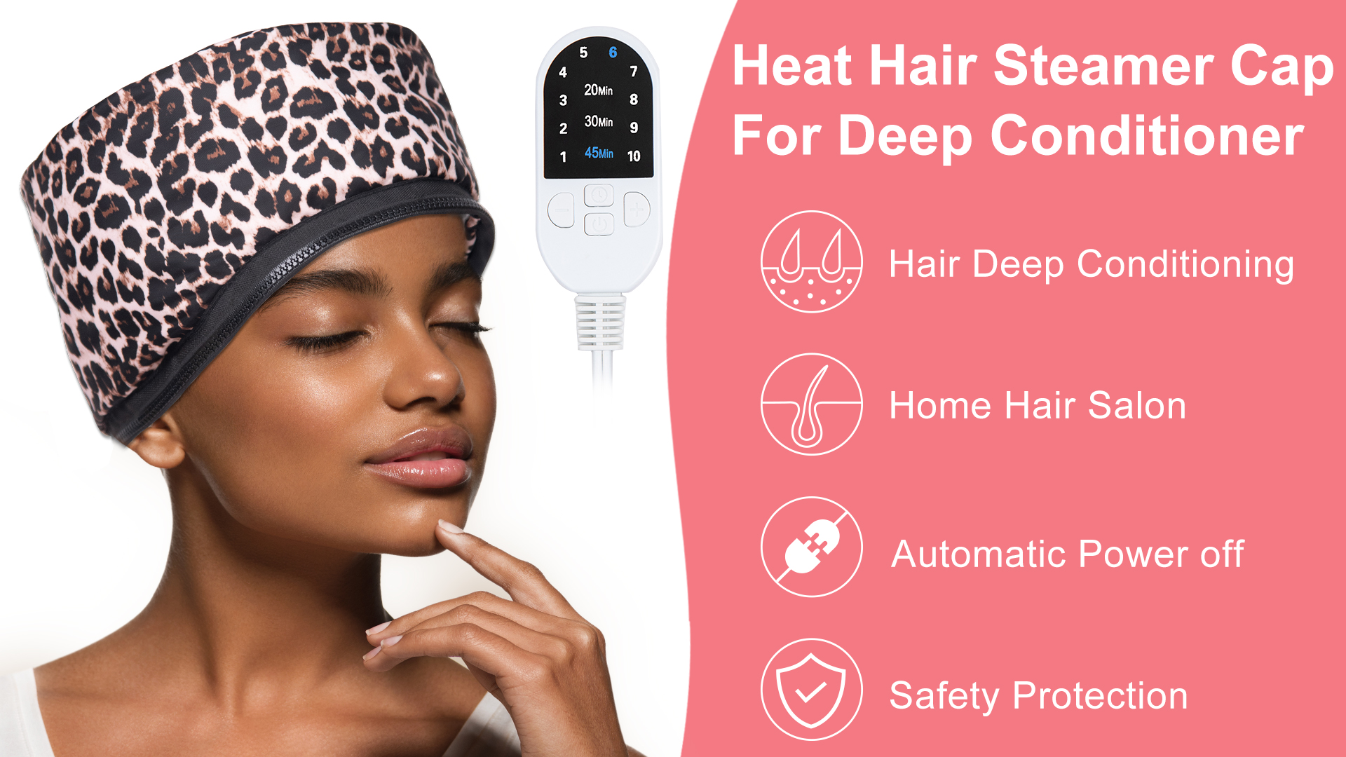 Watch Ingeware Hair Steamer Cap, Deep Conditioning Cap on Amazon Live