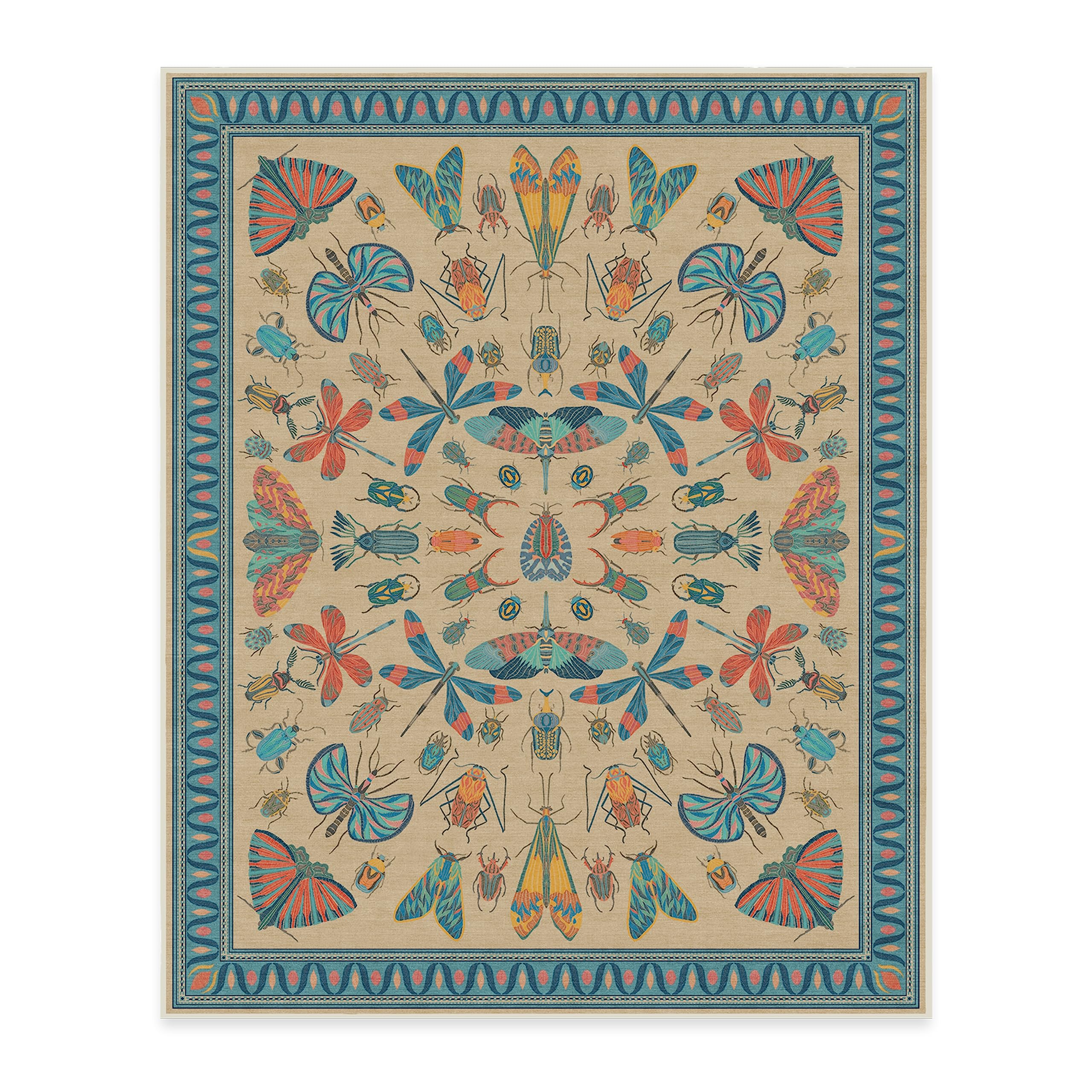 Amazon.com: RUGGABLE x Iris Apfel Washable Rug - Perfect Modern Area ...