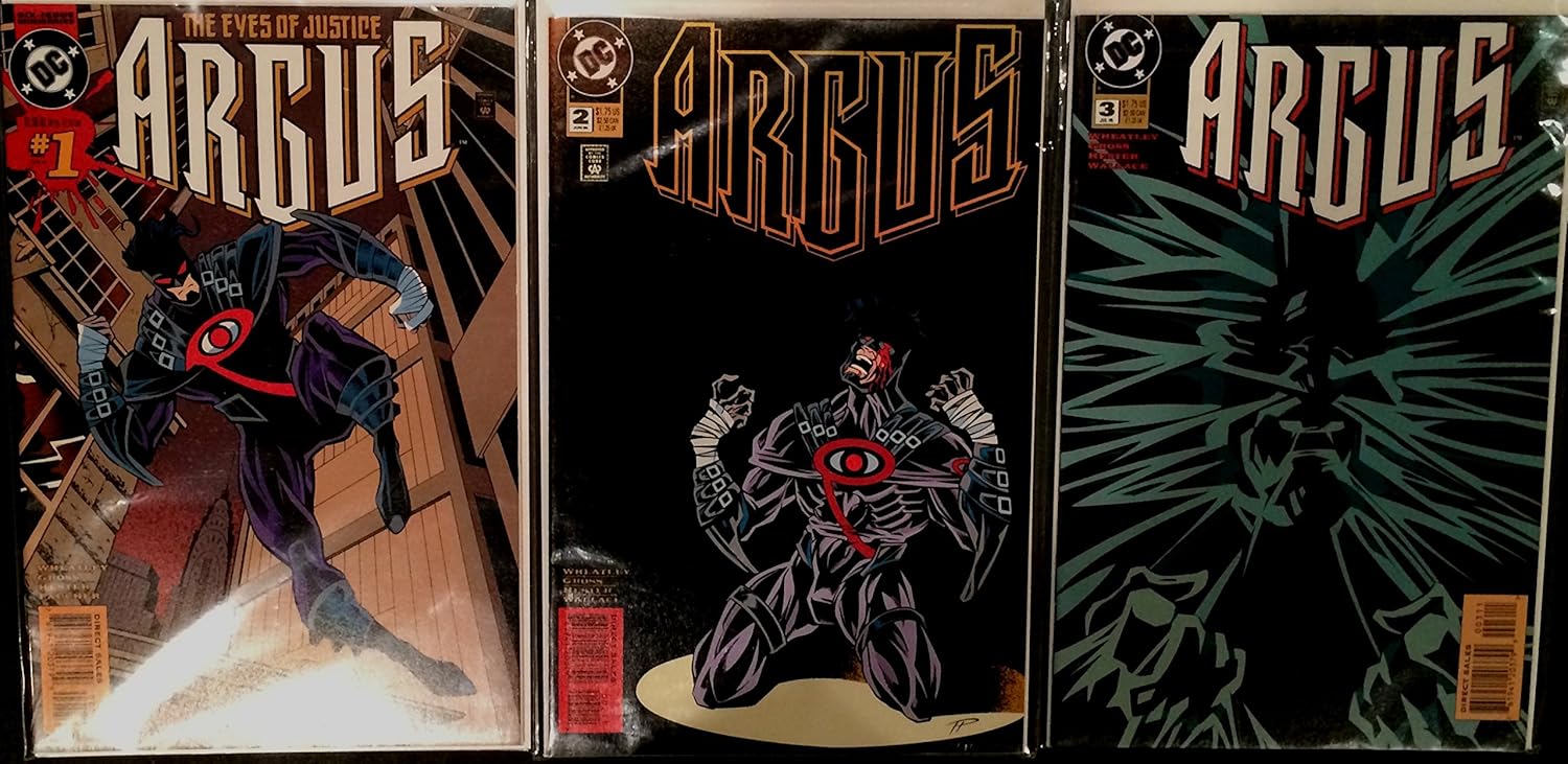 Amazon.com: 3 Assorted DC Comics: ARGUS #1, #2, & #3 : Everything Else
