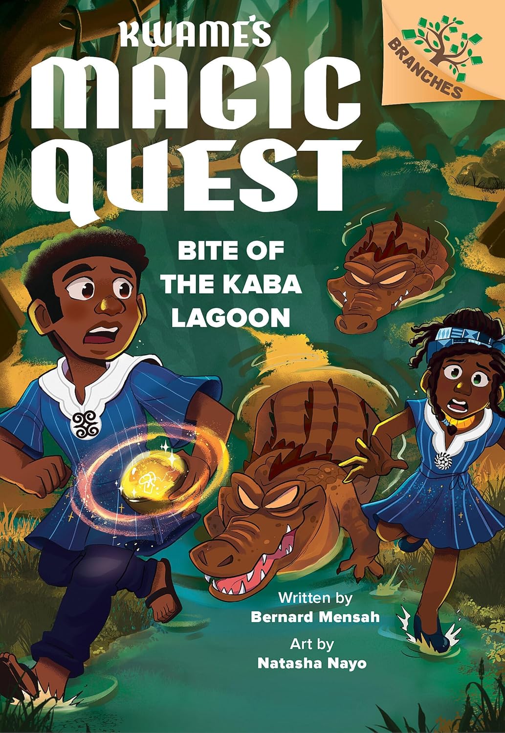 Bite of the Kaba Lagoon: A Branches Book (Kwame's Magic Quest #3 ...