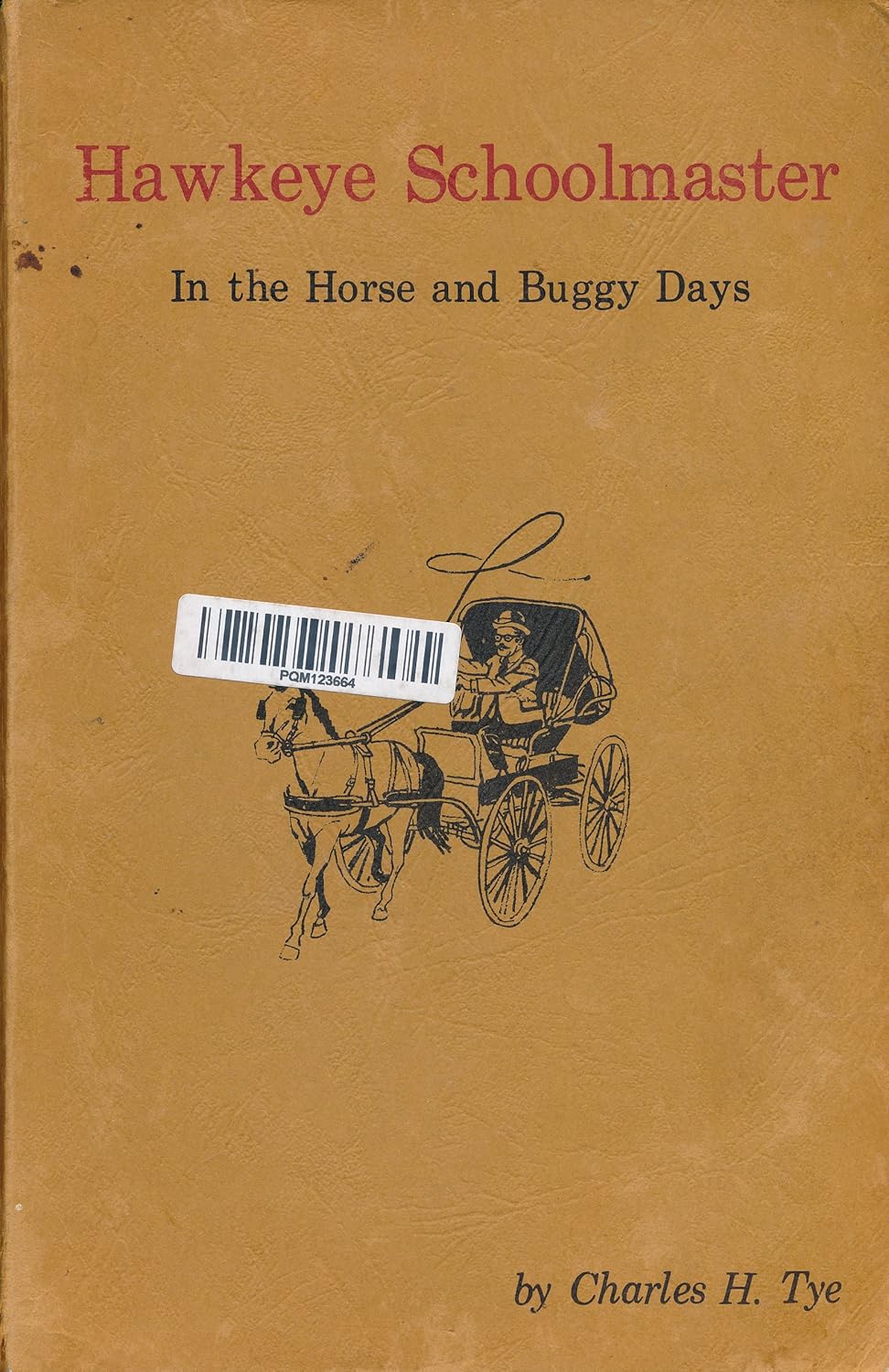 Hawkeye schoolmaster: In the horse and buggy days: Tye, Charles H ...